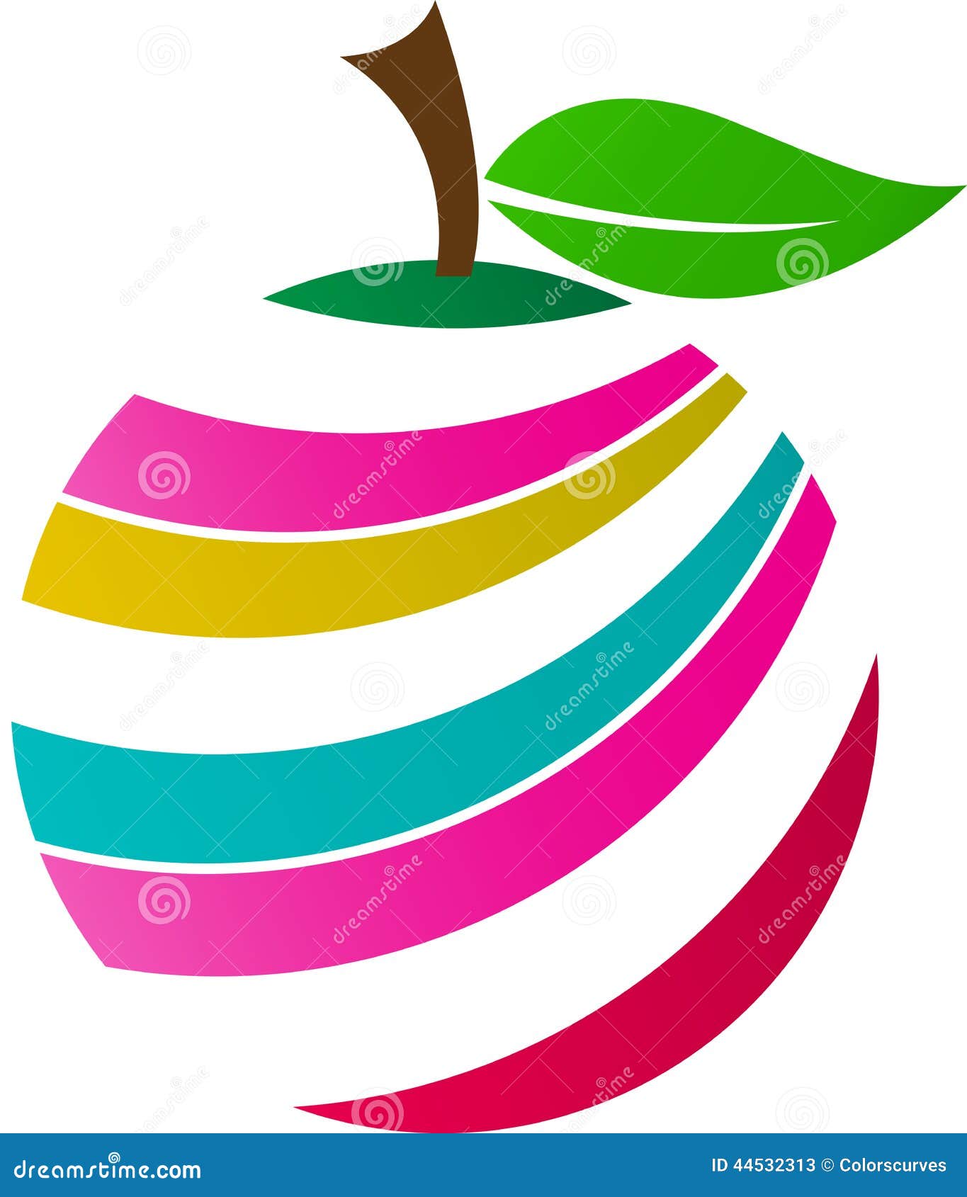 Logo de fruit illustration de vecteur. Illustration du artistique ...