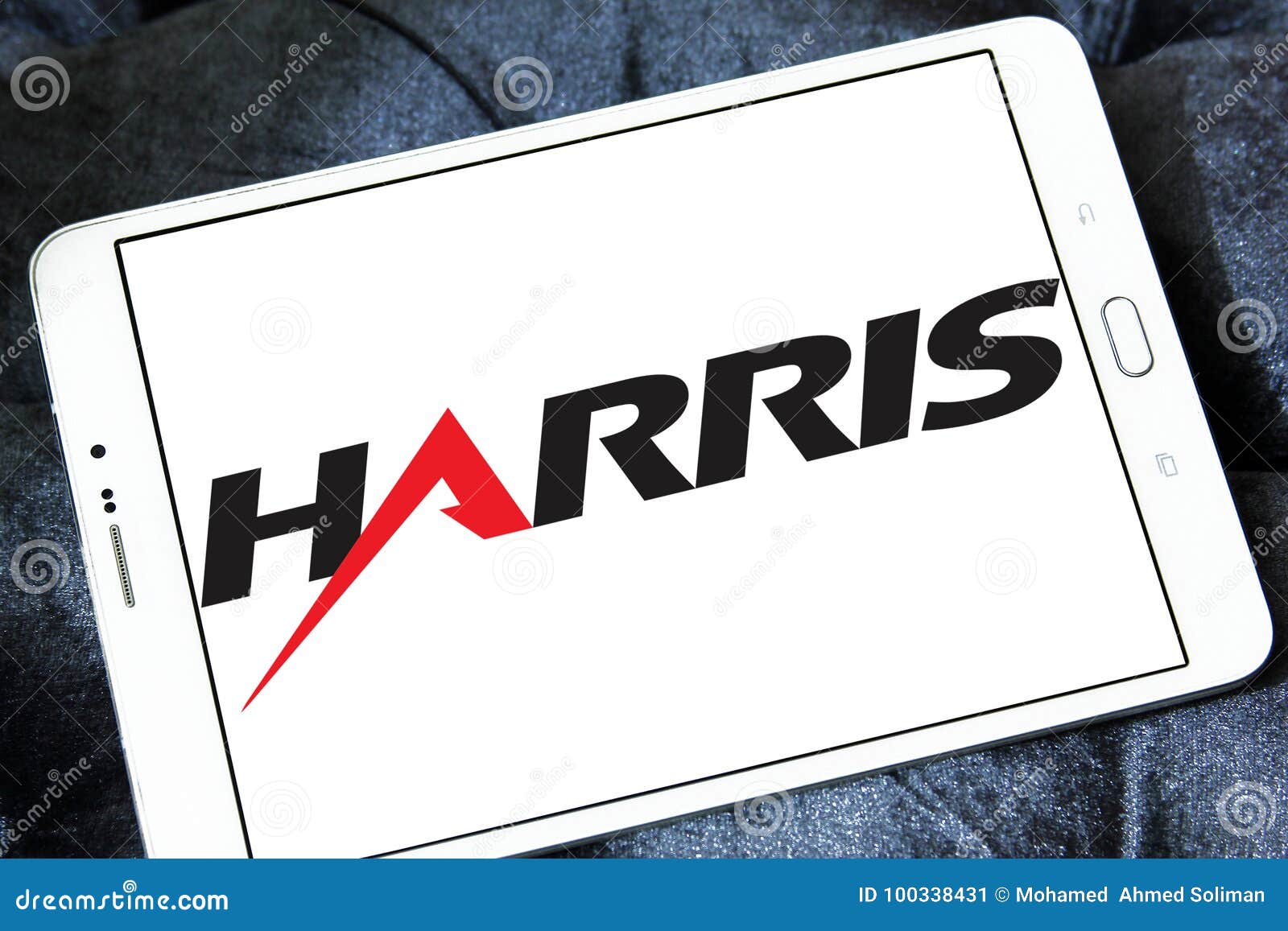 Logo de Harris Corporation photo éditorial. Image du defense - 100338431