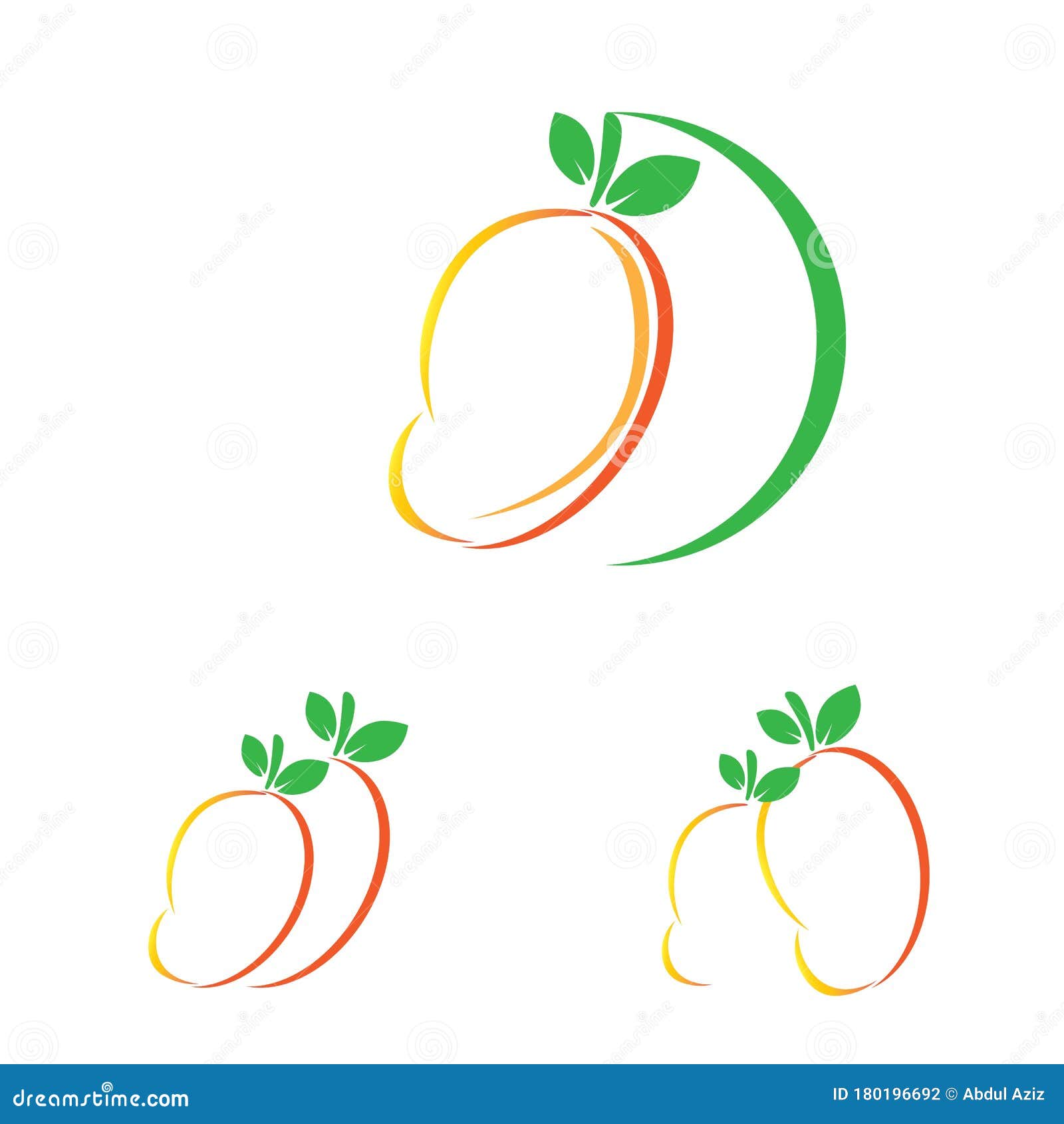 Logo De L'illustration De Mangue Vectoriel Illustration de Vecteur ...