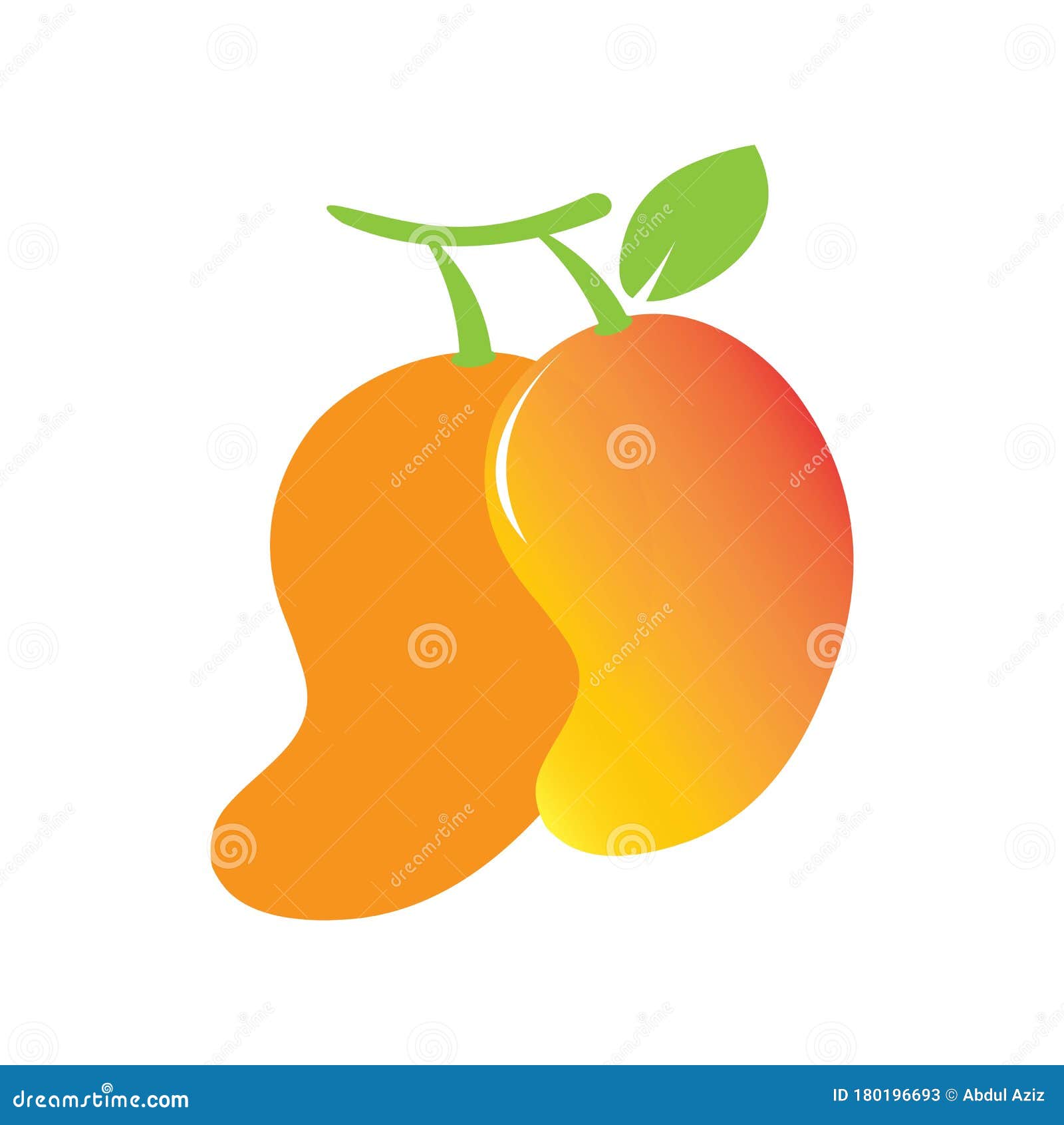 Logo De L'illustration De Mangue Vectoriel Illustration de Vecteur ...