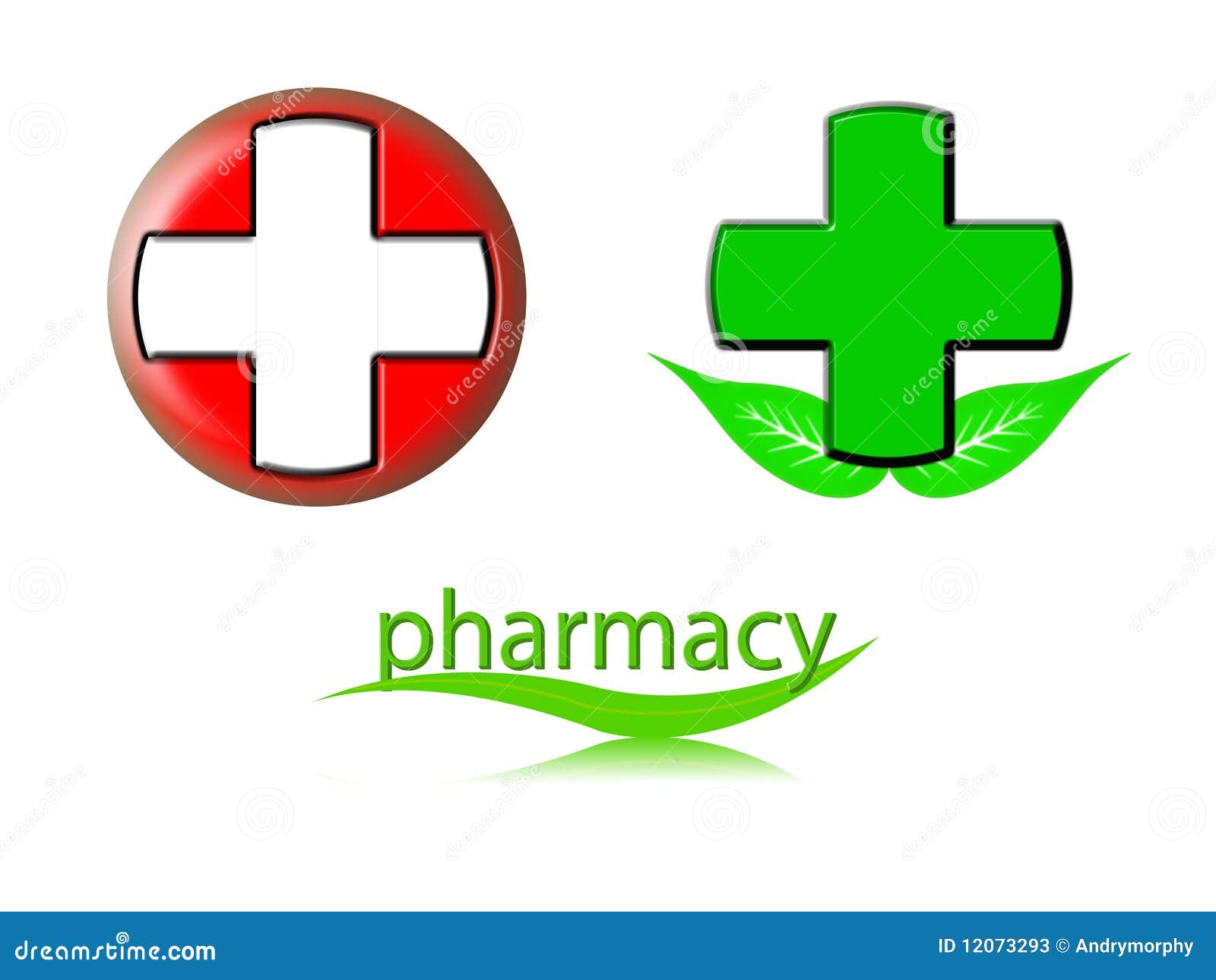 Logo de la farmacia ilustración del vector. Ilustración de first - 12073293