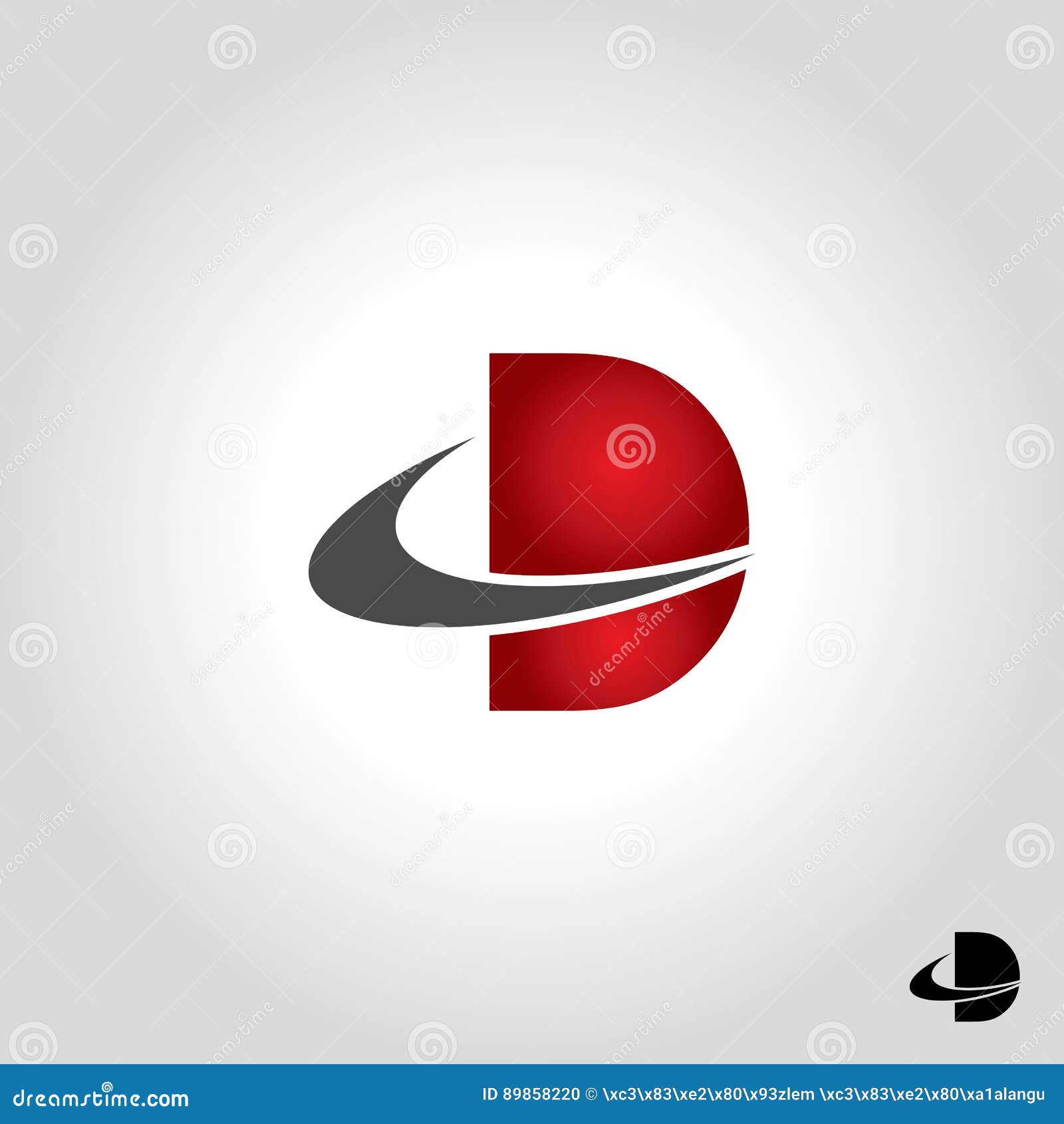 Logo de la lettre D illustration de vecteur. Illustration of créateur ...