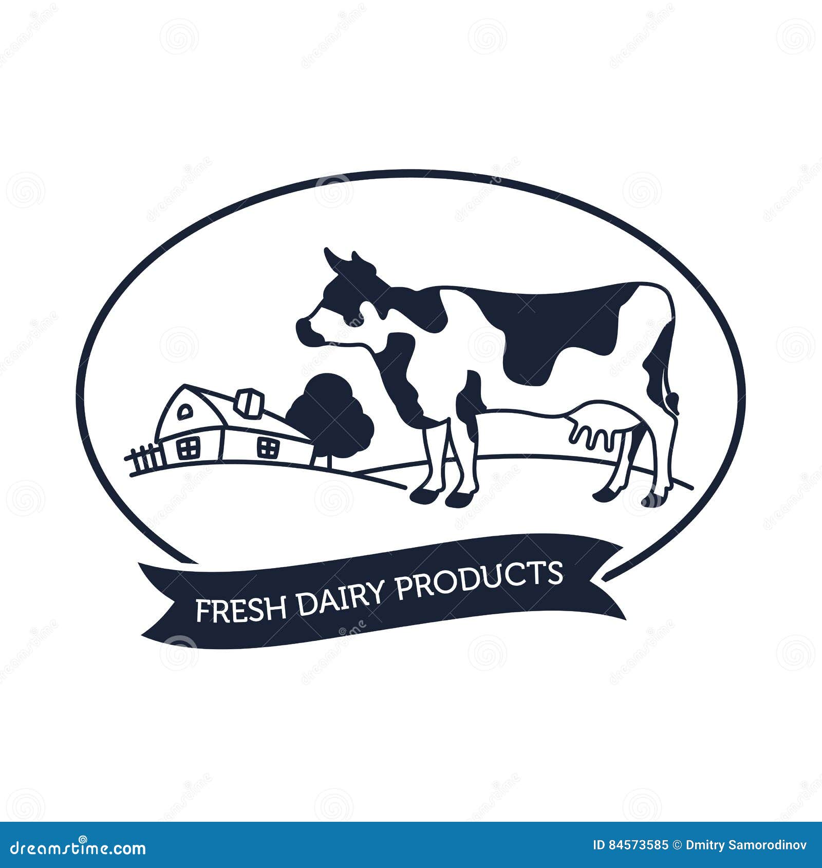 Logo de lait illustration stock. Illustration du fond - 84573585