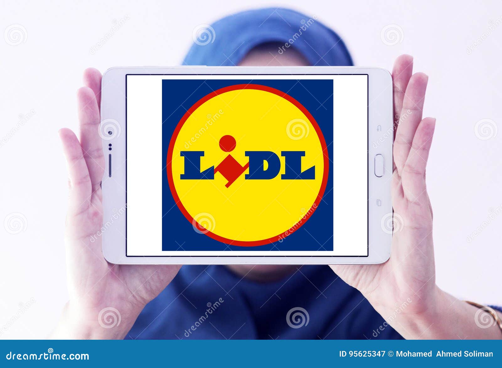 Logo de Lidl photographie éditorial. Image du commodité - 95625347