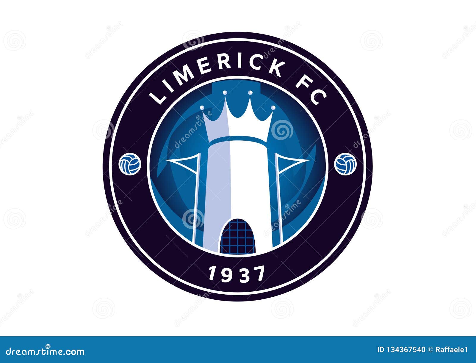 Logo de Limerick FC image éditorial. Illustration of logo - 134367540