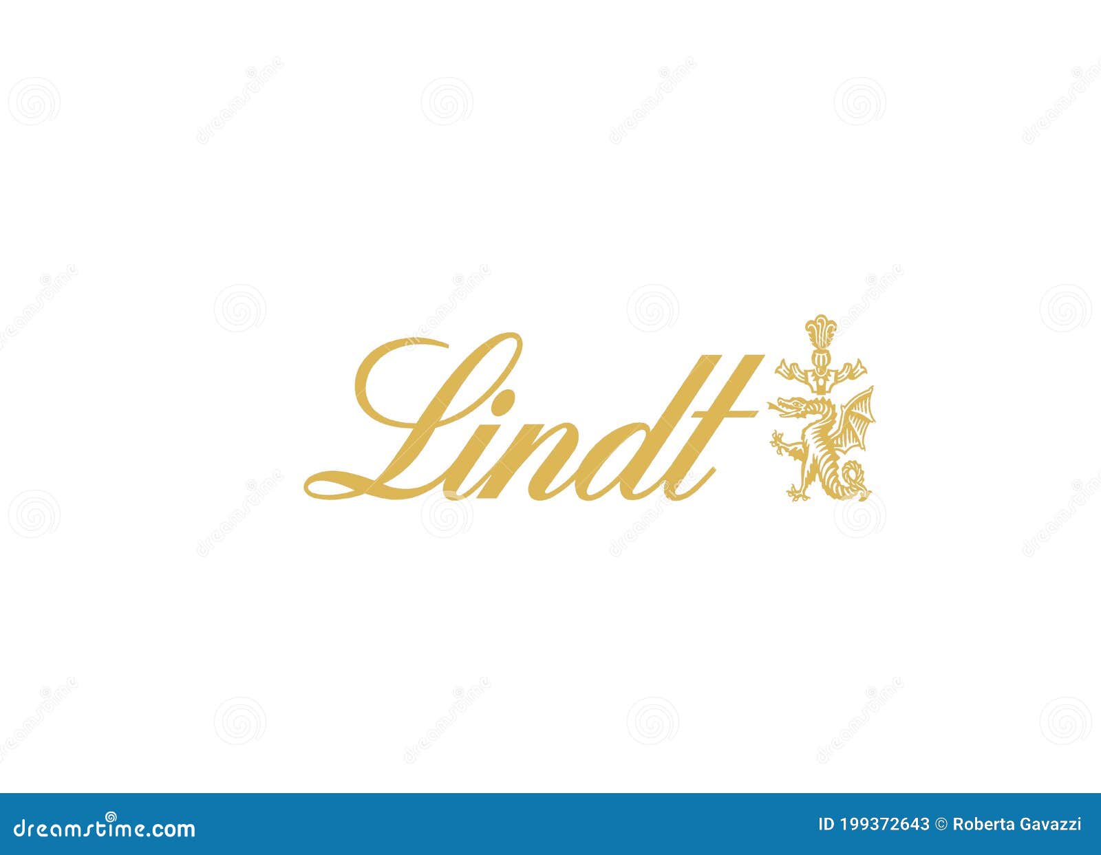 Logo de Lindt foto de archivo editorial. Ilustración de gente - 199372643