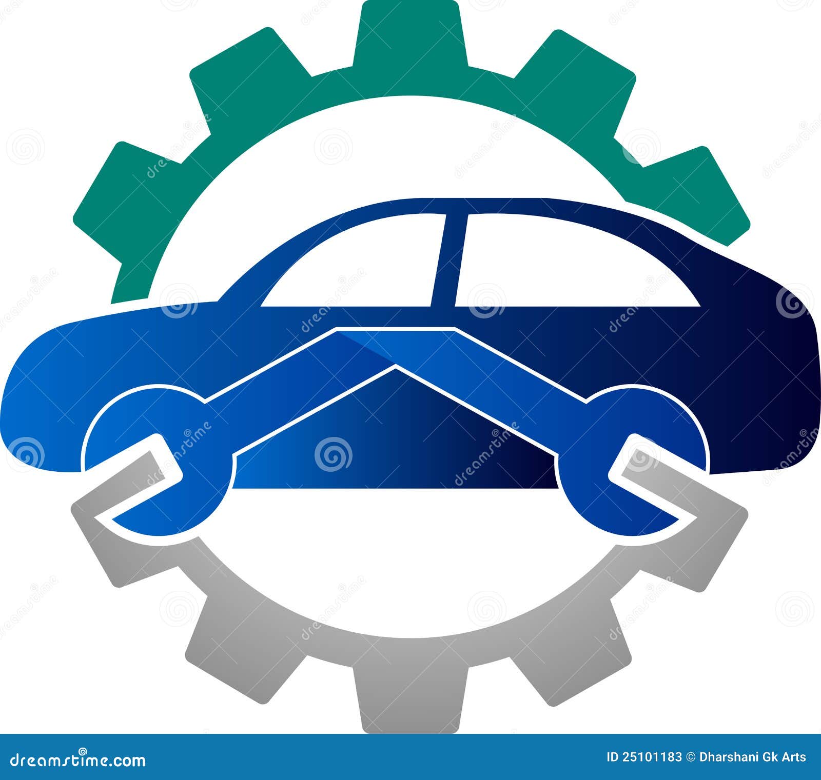 Logo De Mécanicien D'automobile Illustration de Vecteur - Illustration ...