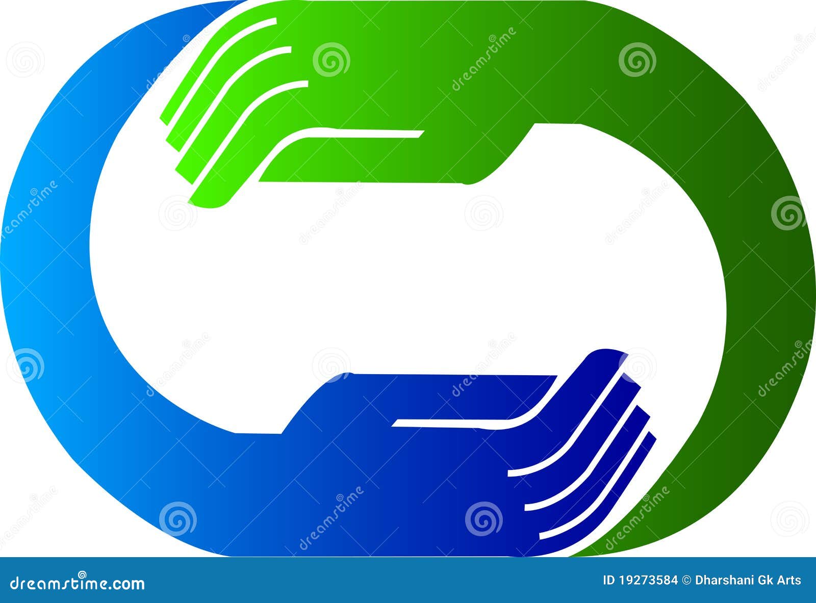 Logo de main illustration de vecteur. Illustration du gant - 19273584