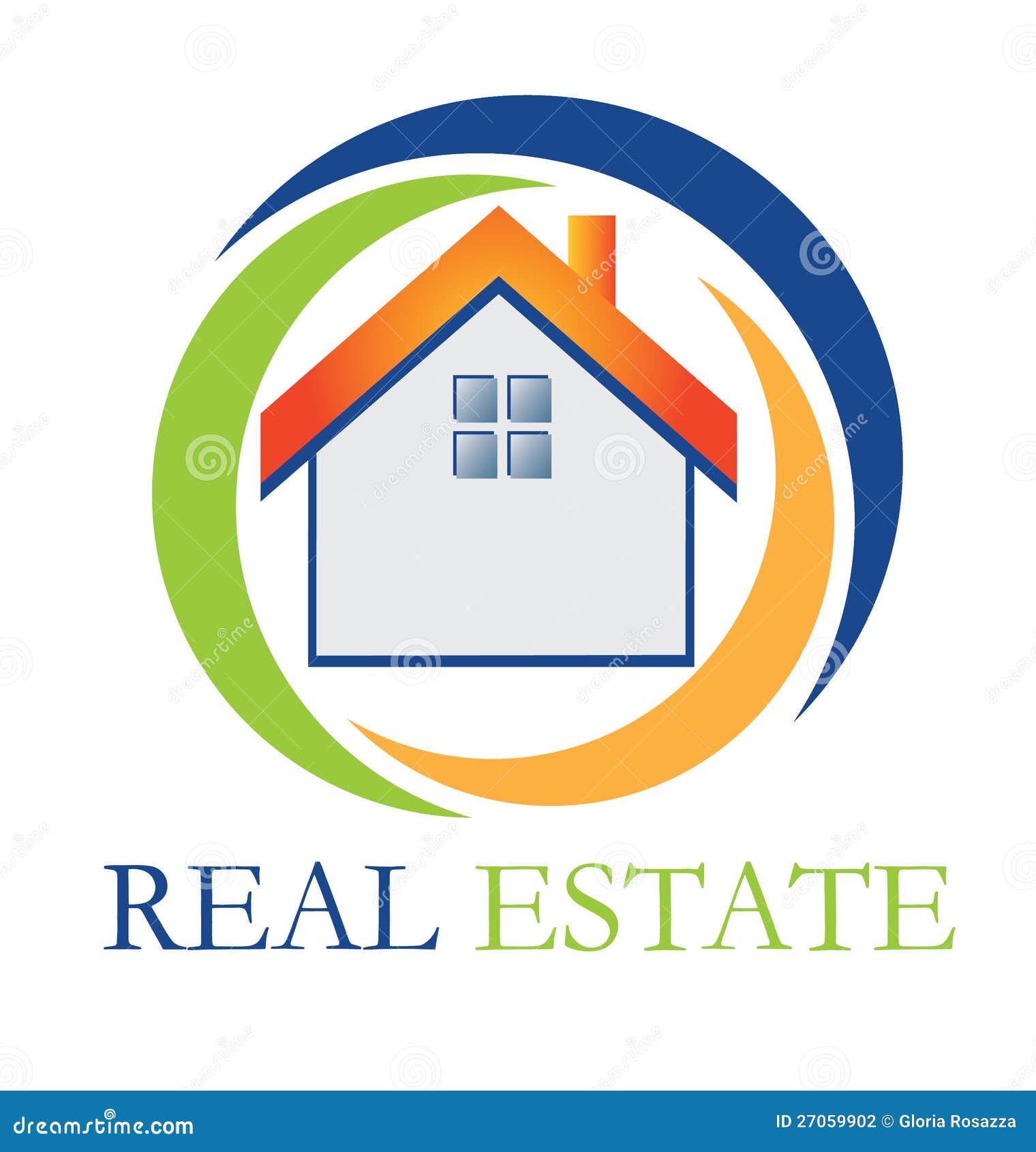 Logo De Maison D Immeubles Stock Illustrations, Vecteurs, & Clipart ...