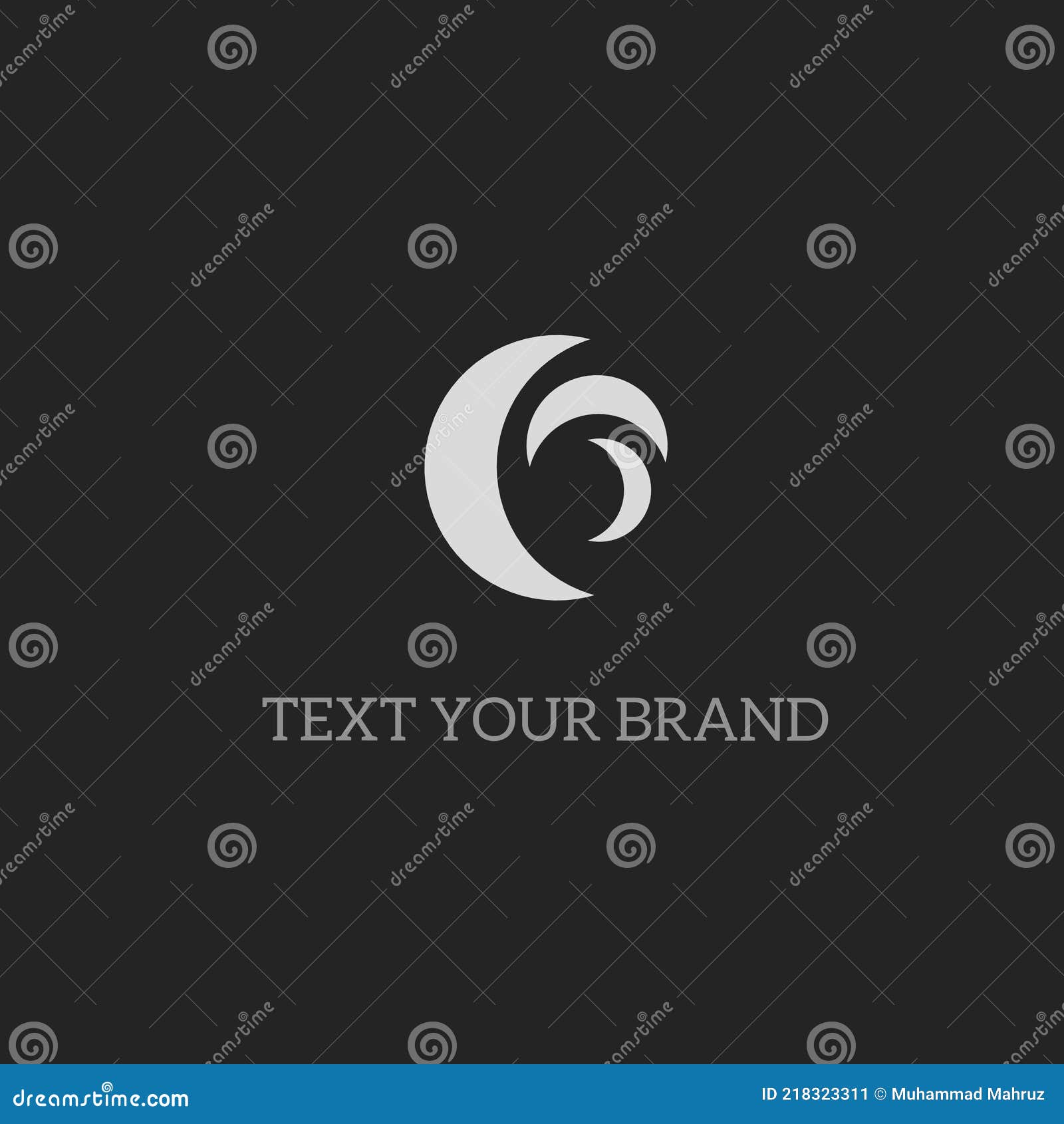 Logo De Marca Simple Y Elegante Stock de ilustración - Ilustración de ...