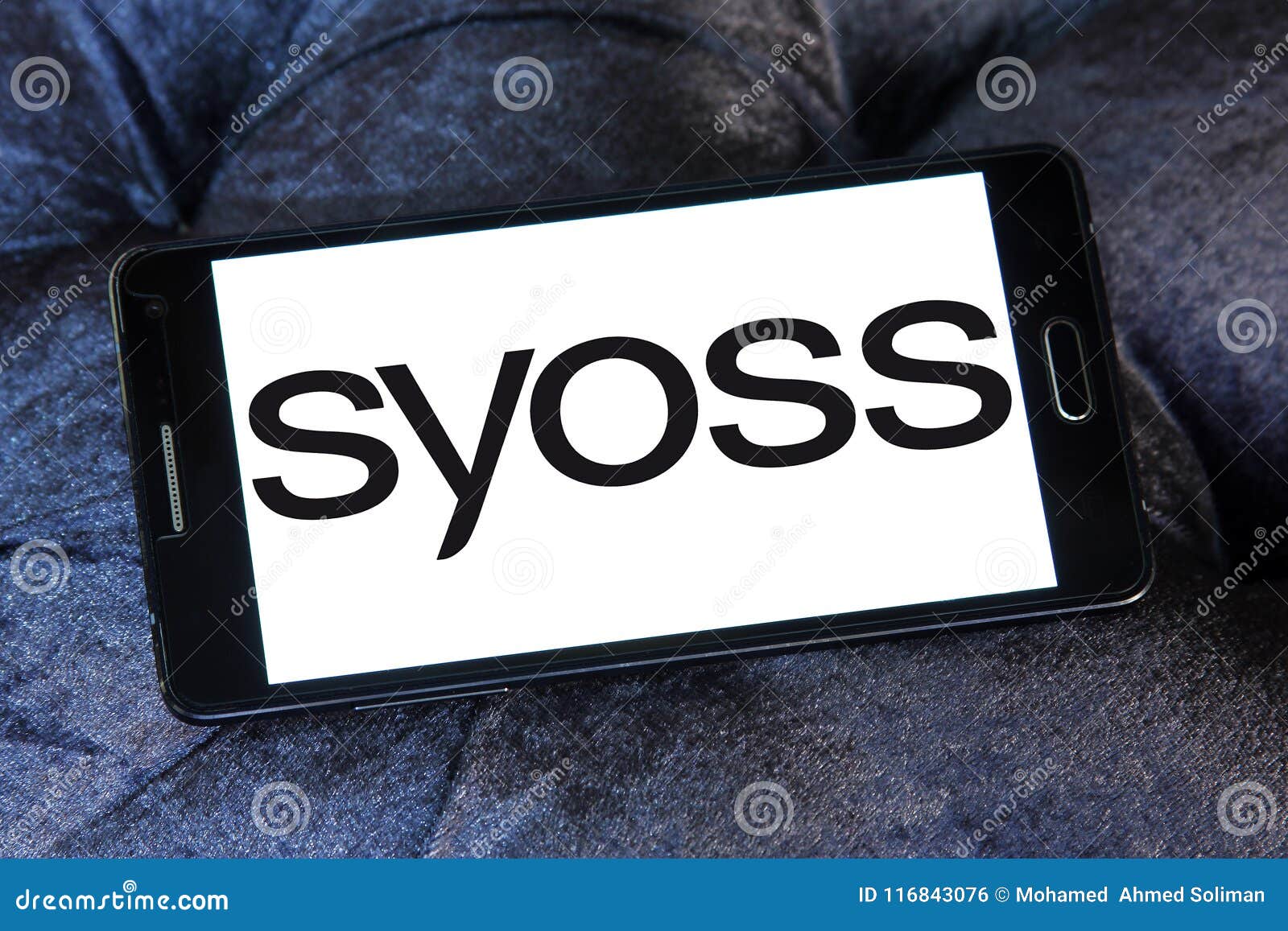 Logo de marque de Syoss photo éditorial. Image du marque - 116843076