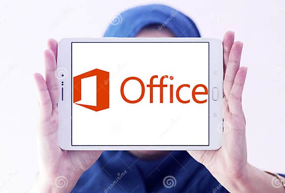 Logo de Microsoft Office photo stock éditorial. Image du bureau - 94392333
