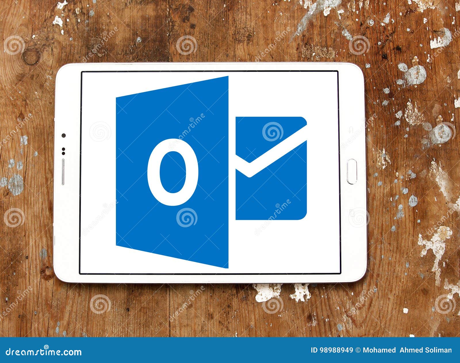 Logo de Microsoft Outlook image stock éditorial. Image du annonce ...