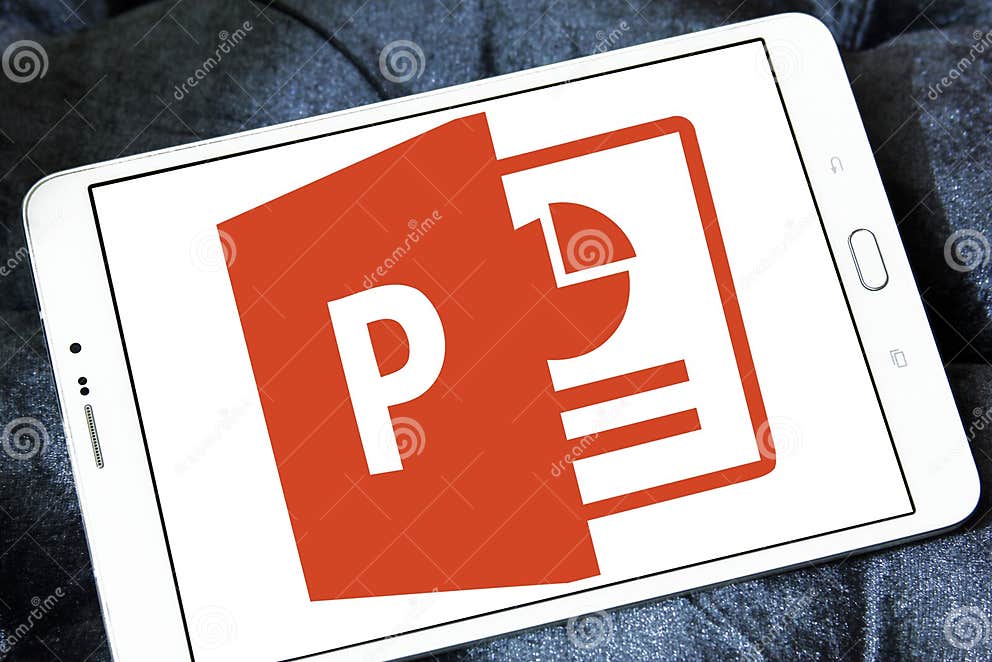 Logo De Microsoft PowerPoint Photo stock éditorial - Image of emblèmes ...