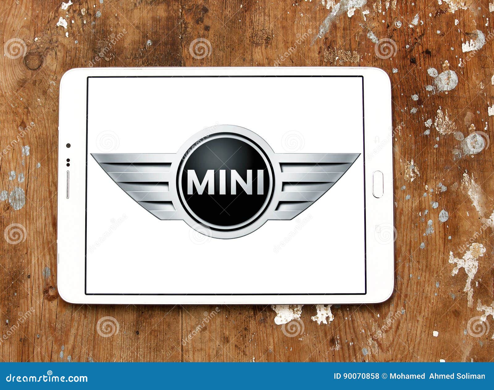 Logo de MINI Cooper photo stock éditorial. Image du téléphone - 90070858