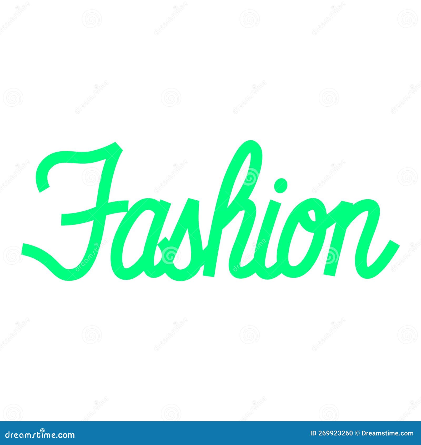 Logo de moda ilustração do vetor. Ilustração de texto - 269923260