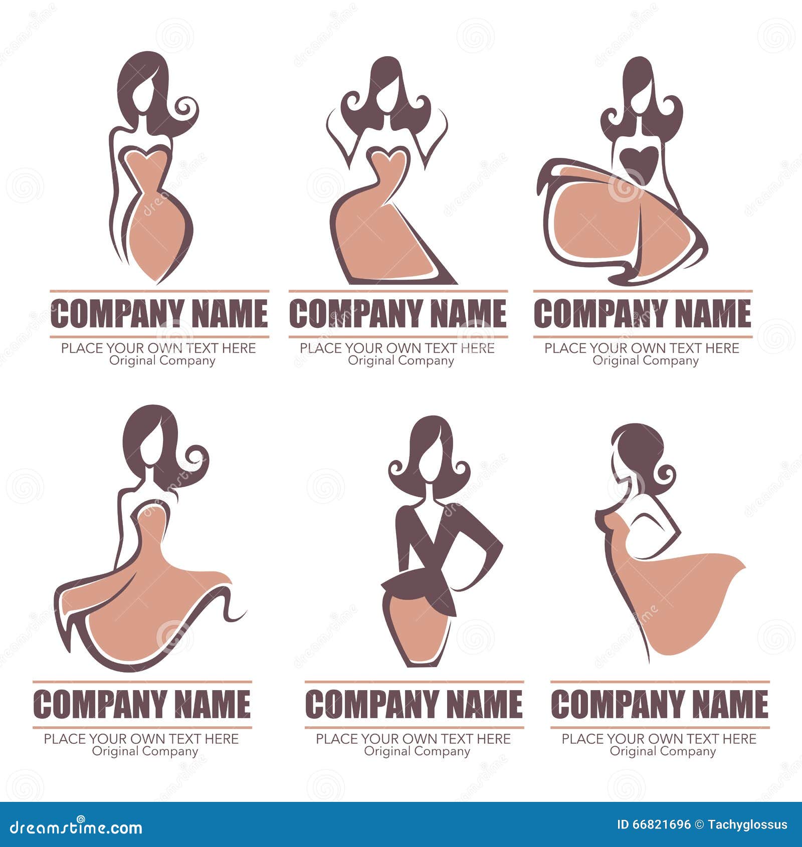 Logo de mode illustration de vecteur. Illustration du logo - 66821696