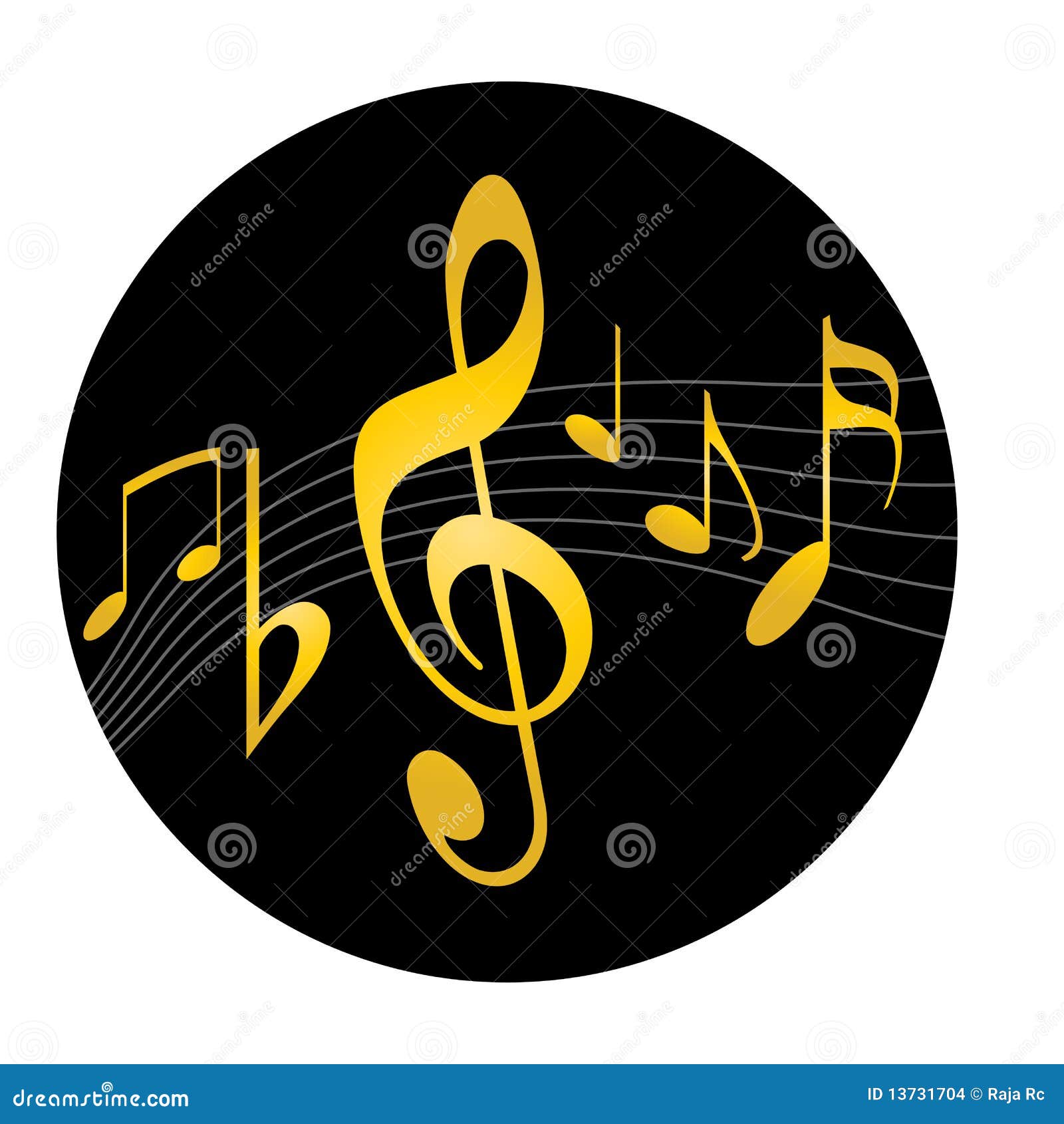 Logo de musique illustration de vecteur. Illustration du battement ...