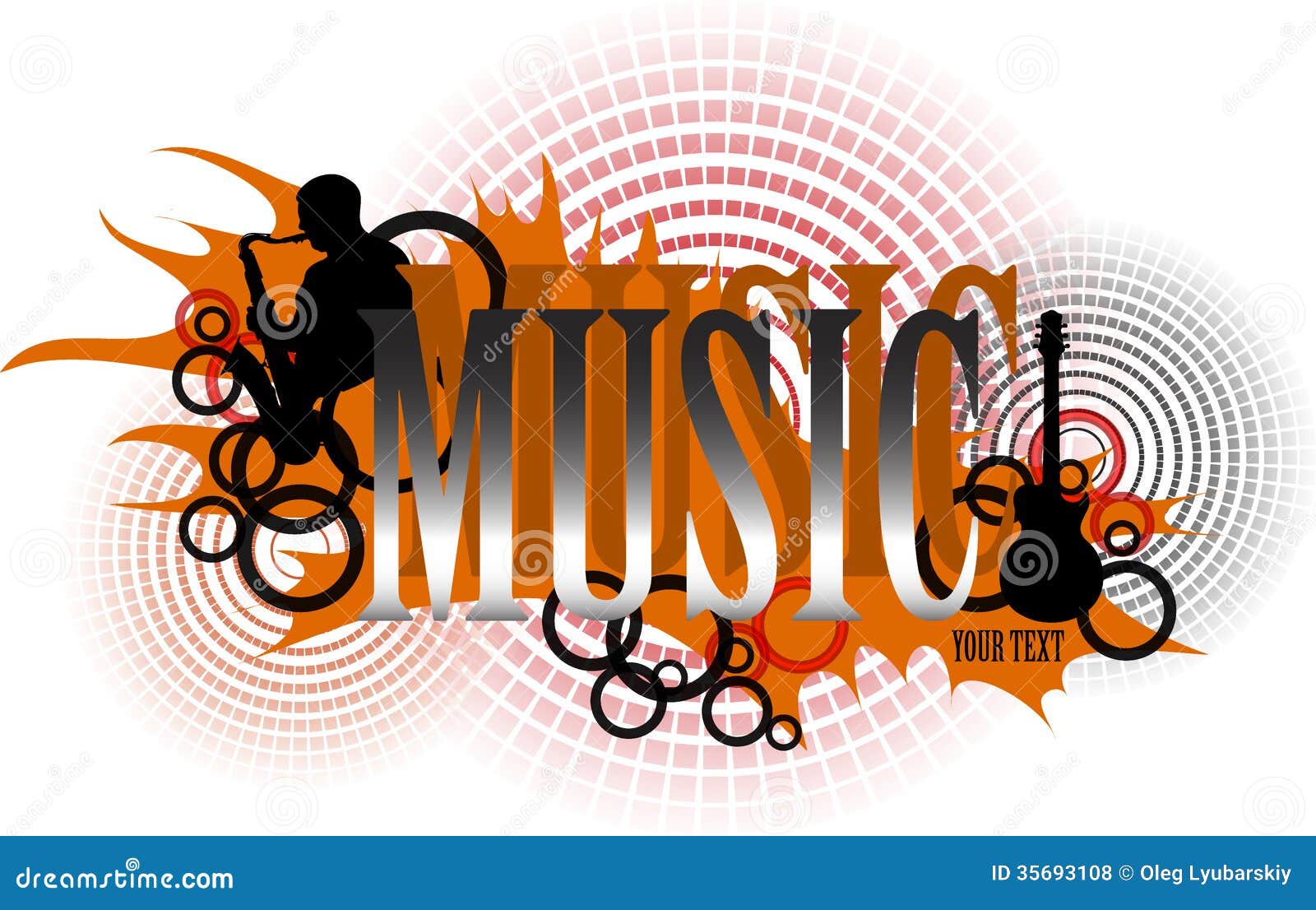 Logo de musique illustration de vecteur. Illustration du illustrations ...