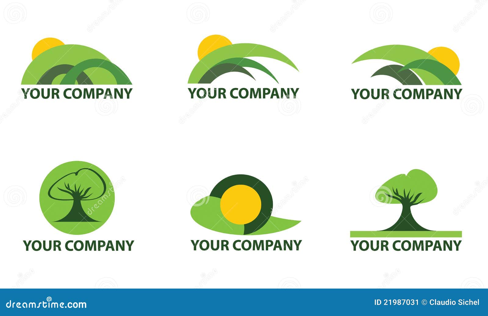 Logo de nature illustration de vecteur. Illustration du technologie ...