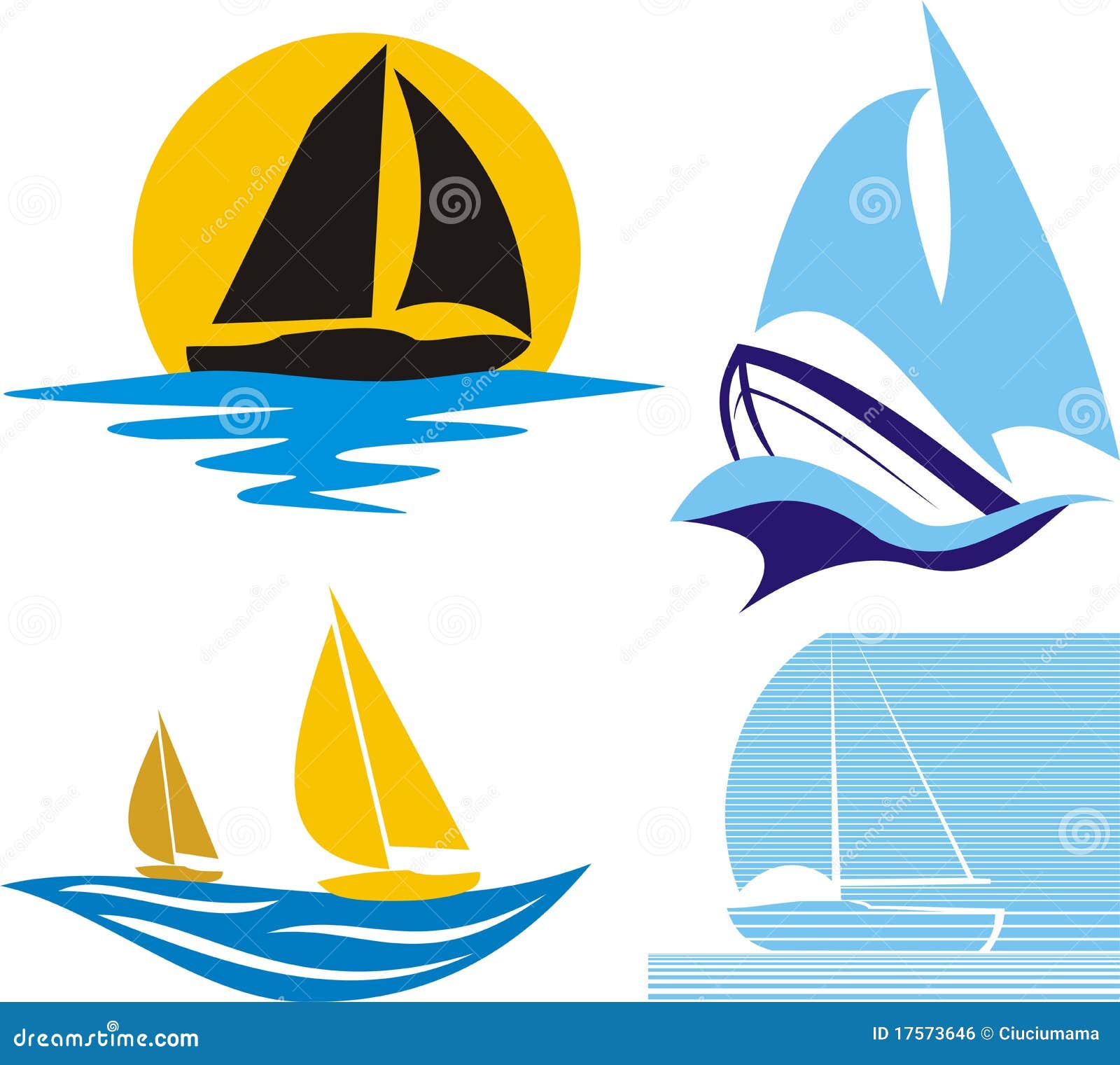 Logo de navigation illustration de vecteur. Illustration du logo - 17573646