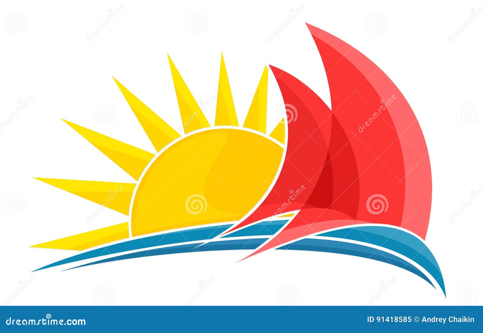 Logo De Navire De Navigation Illustration de Vecteur - Illustration du ...