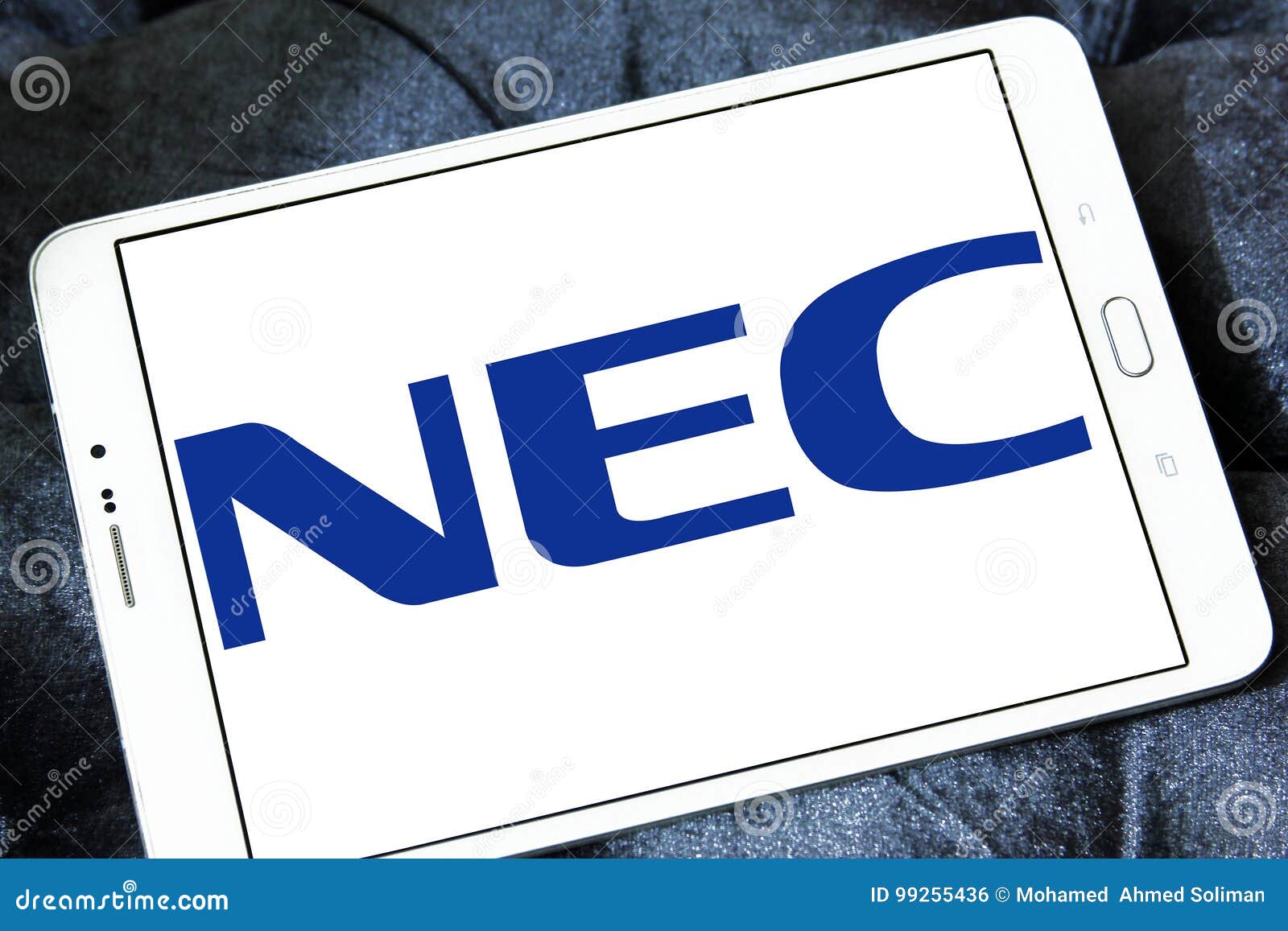 Logo de NEC Corporation photo éditorial. Image du affaires - 99255436