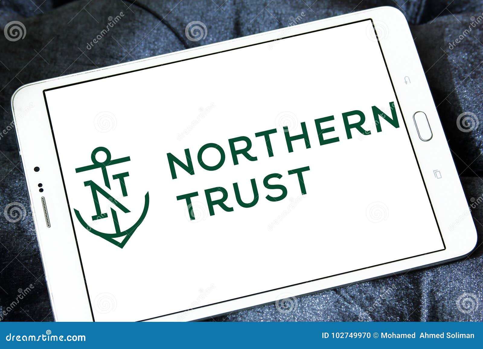 Logo De Northern Trust Corporation Image éditorial - Image du tablette ...