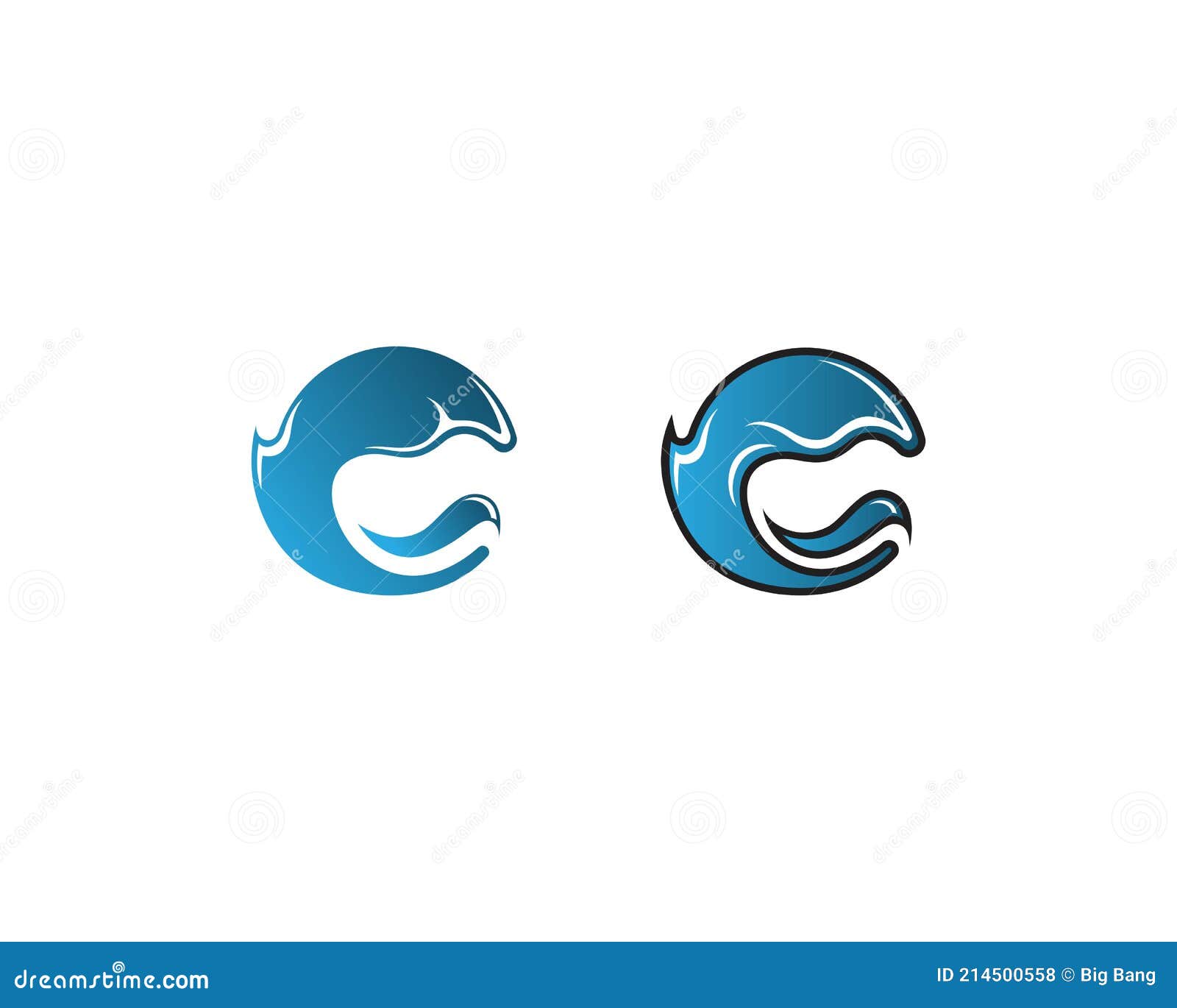 Logo De Olas De Mar Con Grandes Olas Logotipo De Olas Playa Icono ...