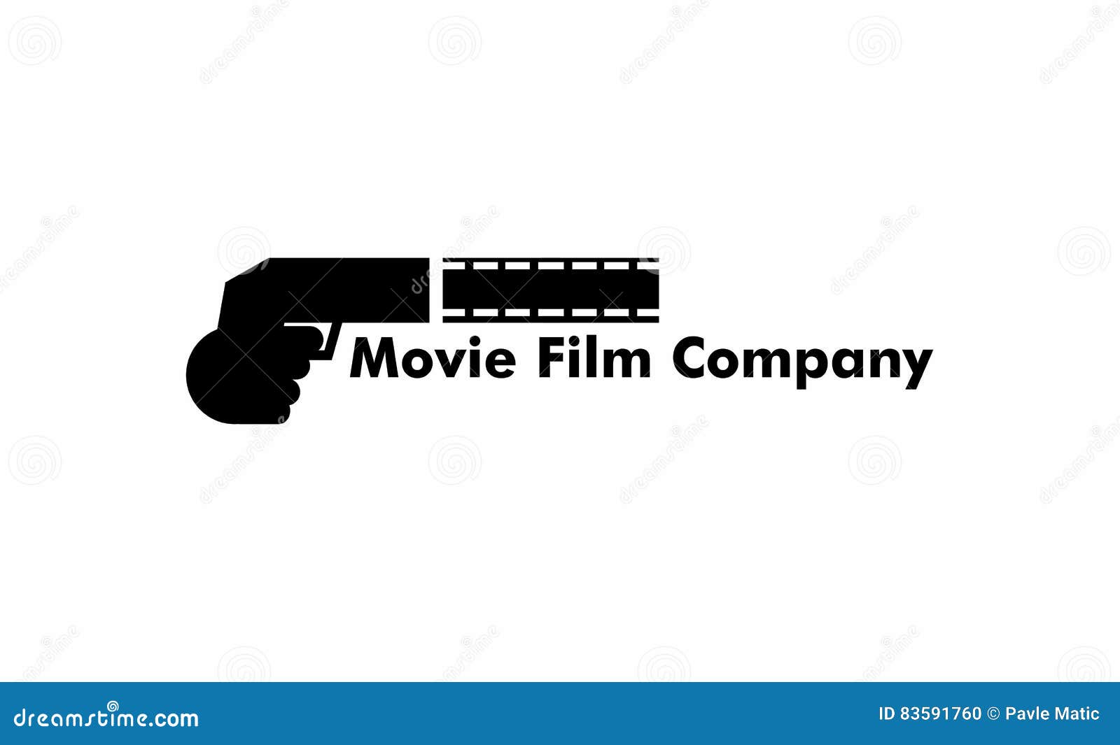 Logo De Pellicule Cinématographique Illustration de Vecteur ...