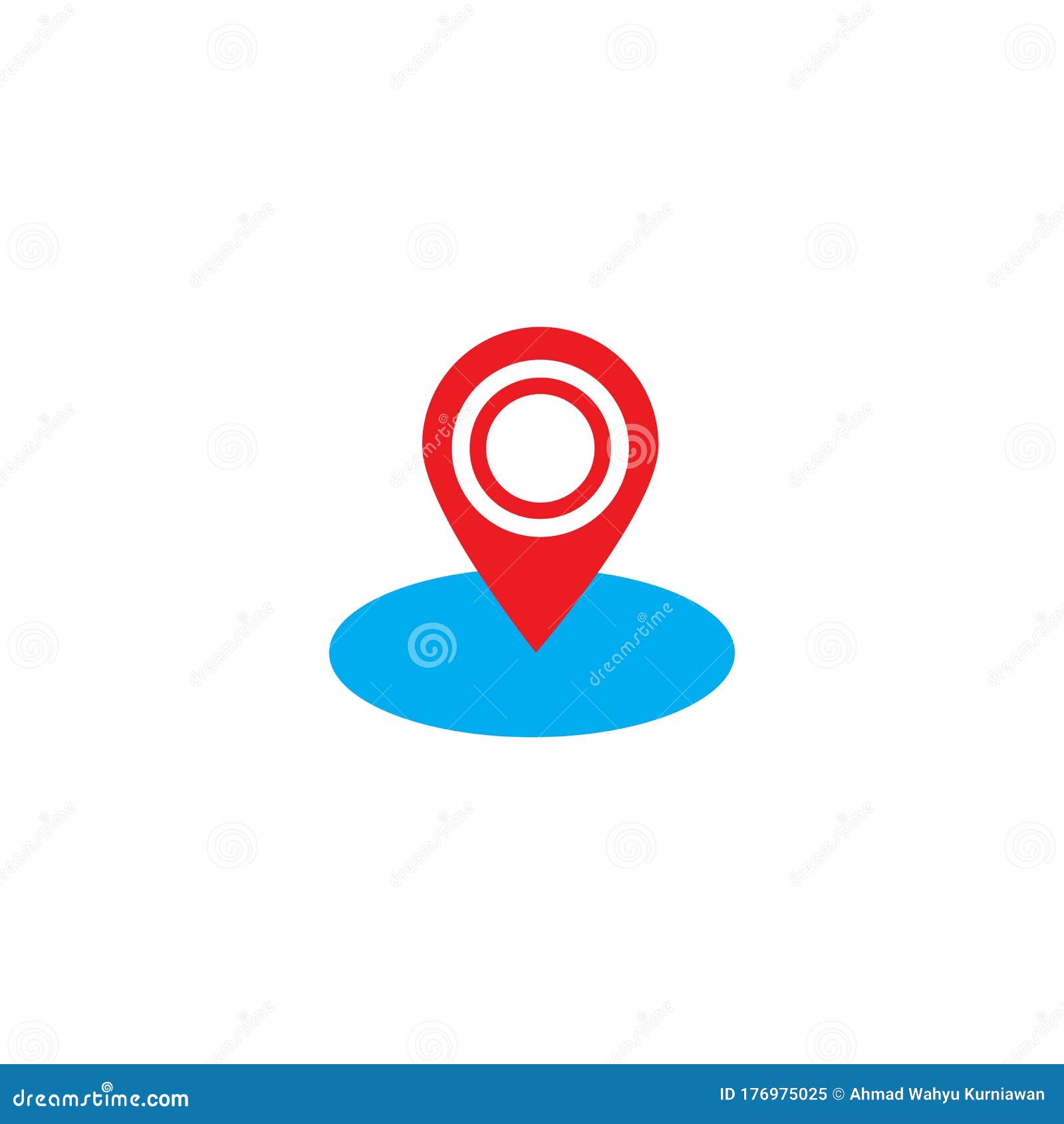 Logo De Point D'emplacement Illustration de Vecteur - Illustration du ...