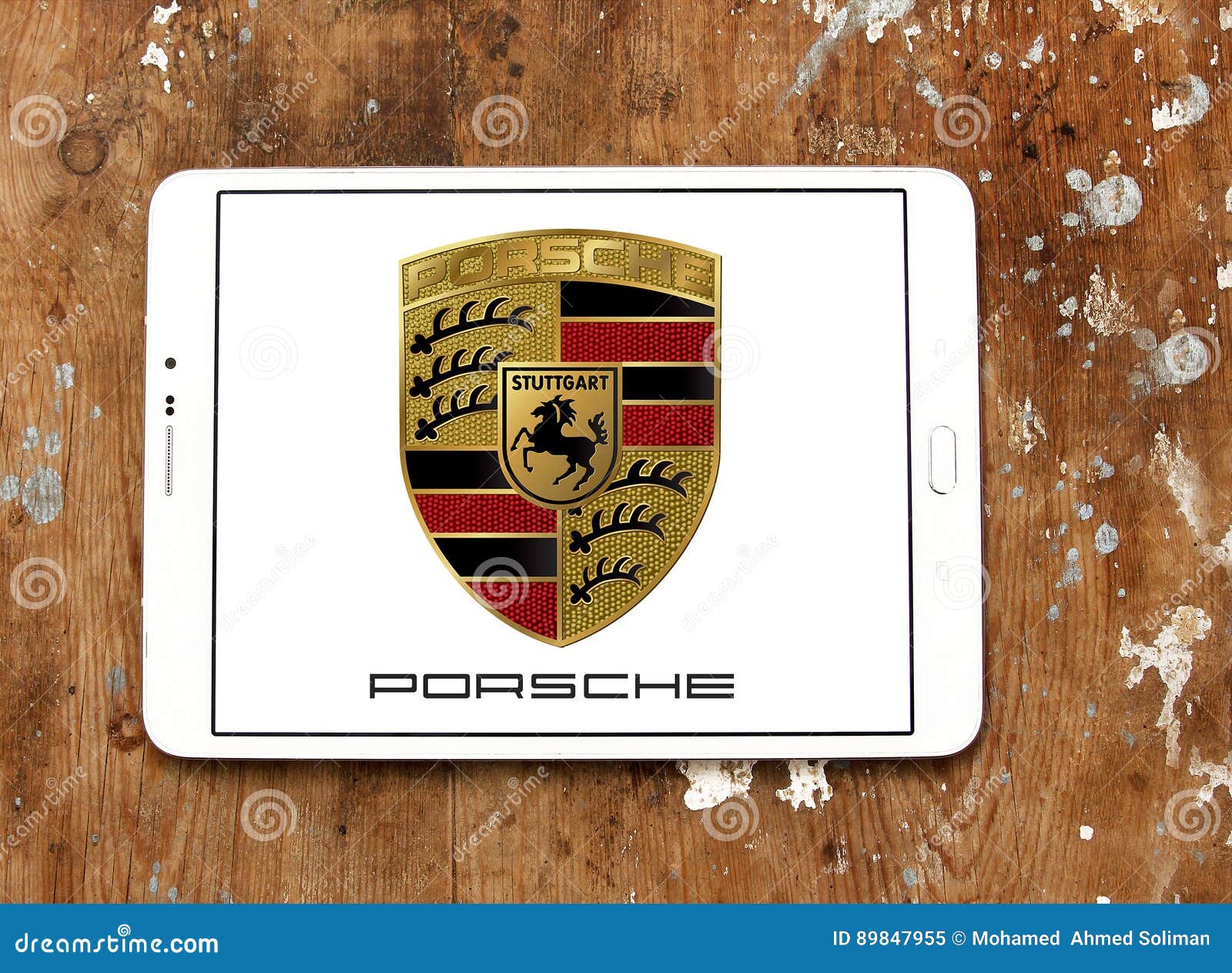 Logo de Porsche image éditorial. Image du graphisme, marques - 89847955