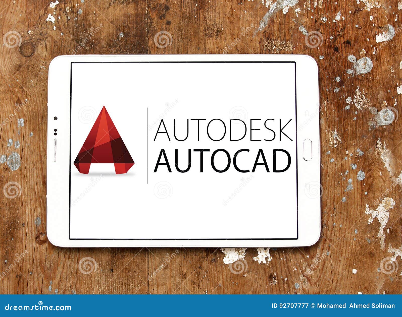 Logo De Programme D'AutoCAD Photographie éditorial - Image du lumière ...