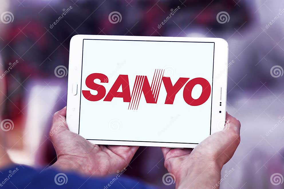Logo de Sanyo image stock éditorial. Image du constructeurs - 97118264