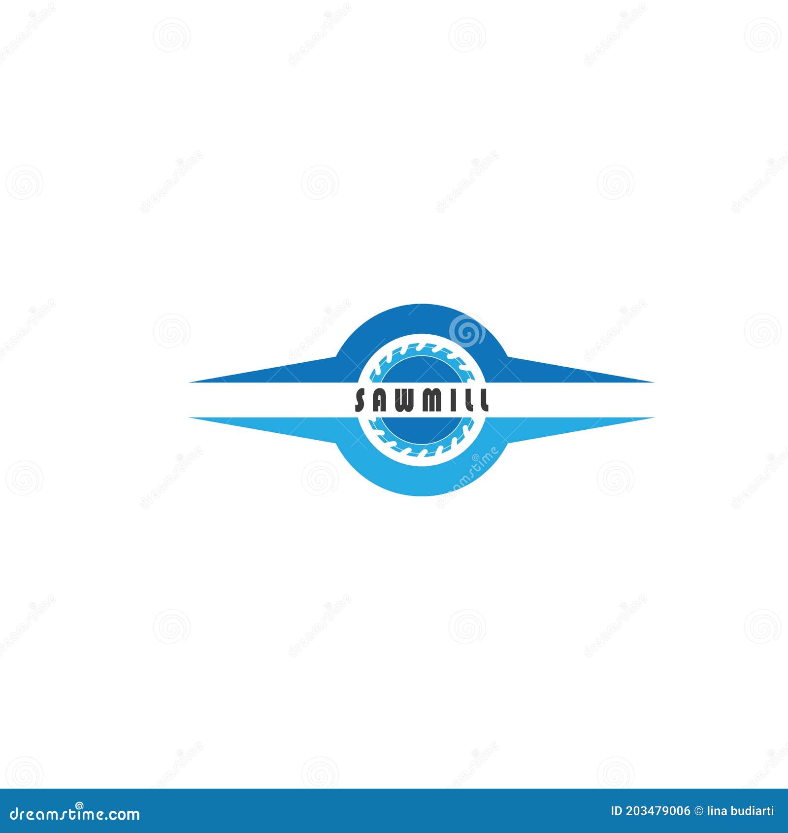 Logo de scie illustration de vecteur. Illustration du conception ...