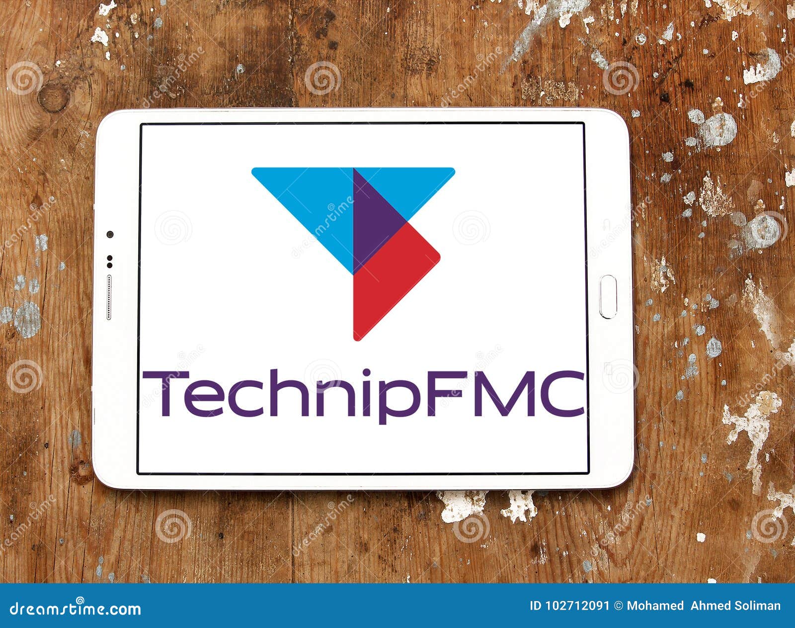 Logo De Société De TechnipFMC Photo éditorial - Image du devise ...