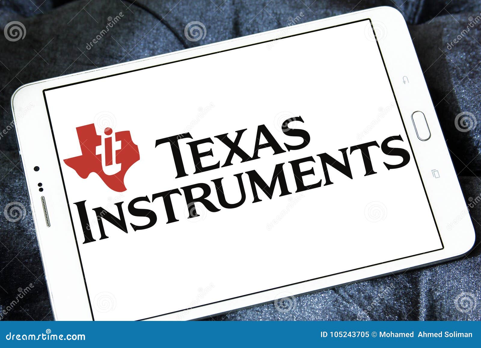 Logo De Société De Texas Instruments Image éditorial - Image du devise ...