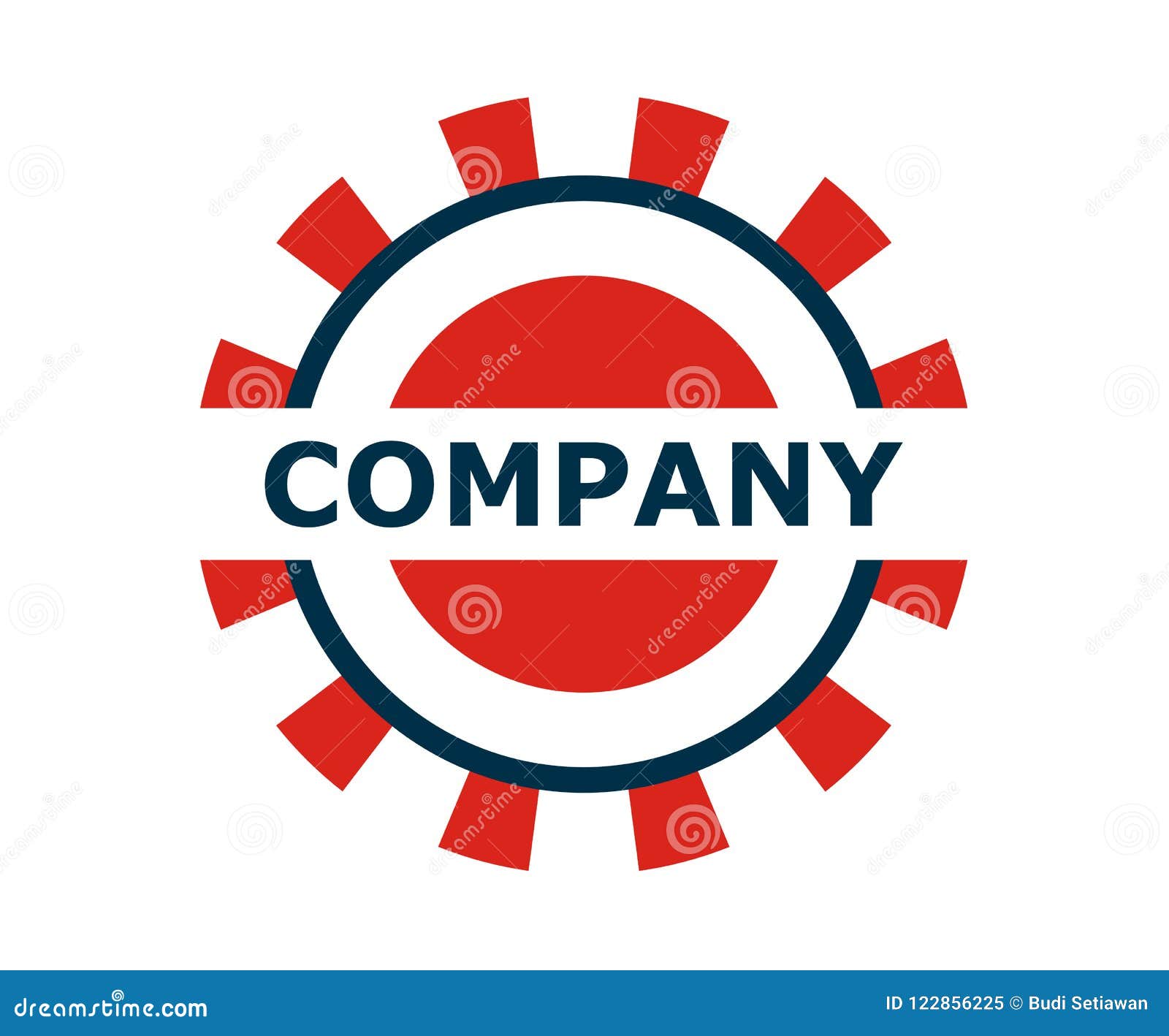 Logo 3 de timbre illustration de vecteur. Illustration du abstrait ...