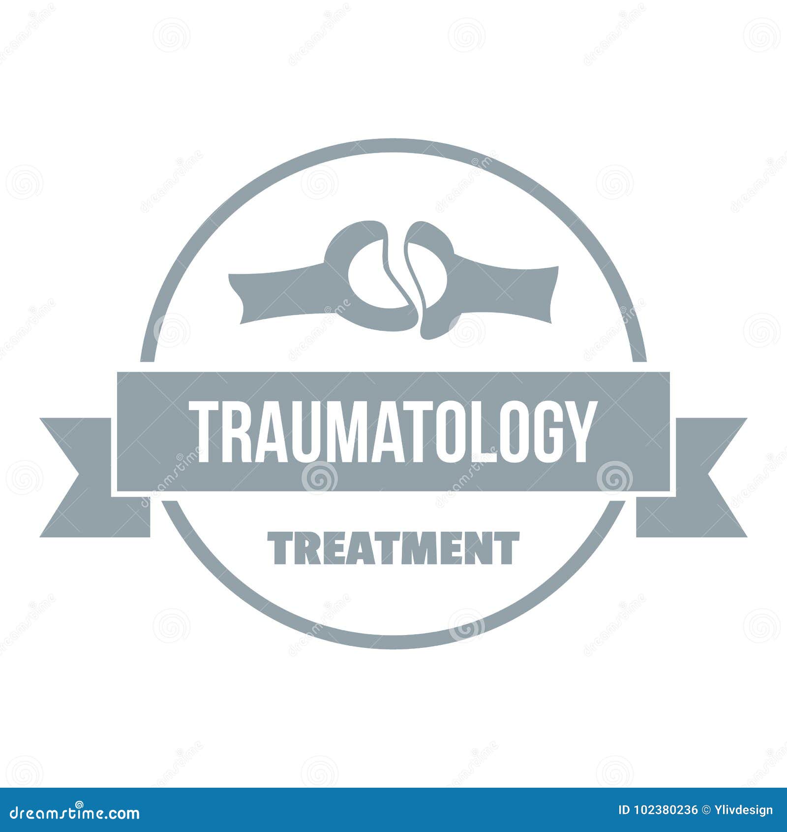 Logo De Traitement, Style Gris Simple Illustration de Vecteur ...