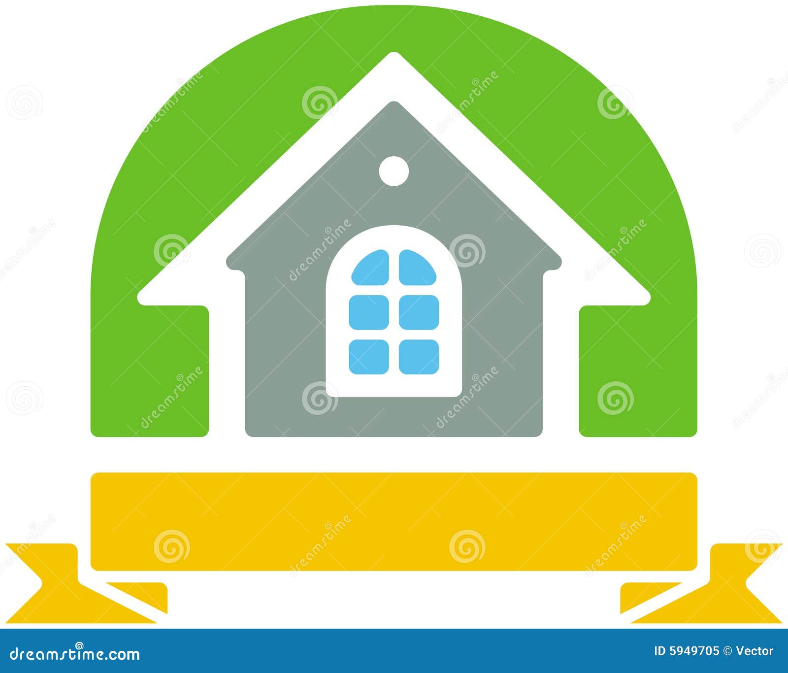 Logo De Vecteur De Petite Maison Illustration de Vecteur - Illustration ...