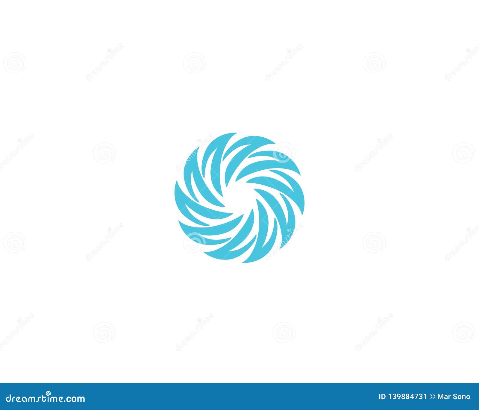 Logo De Vortex Et Vecteur De Symbole Illustration de Vecteur ...