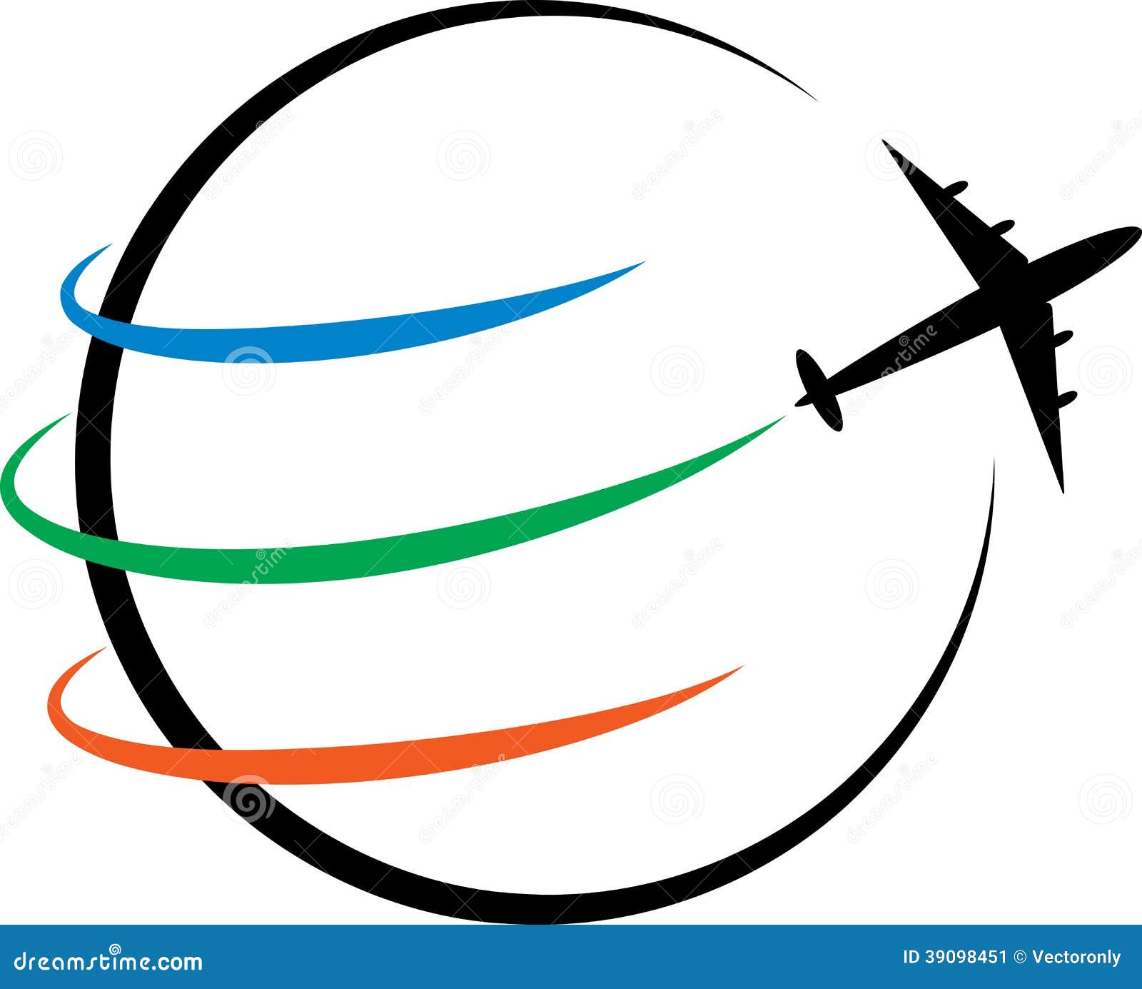 Logo de voyage illustration de vecteur. Illustration du voyage - 39098451