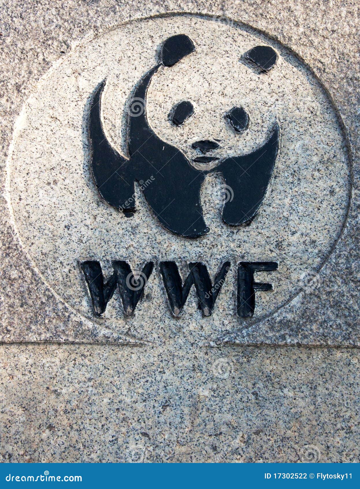 Logo de WWF photographie éditorial. Image du porcelaine - 17302522