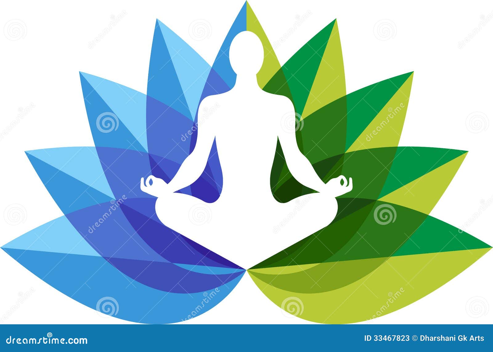 Logo de zen de yoga illustration de vecteur. Illustration du compagnie ...