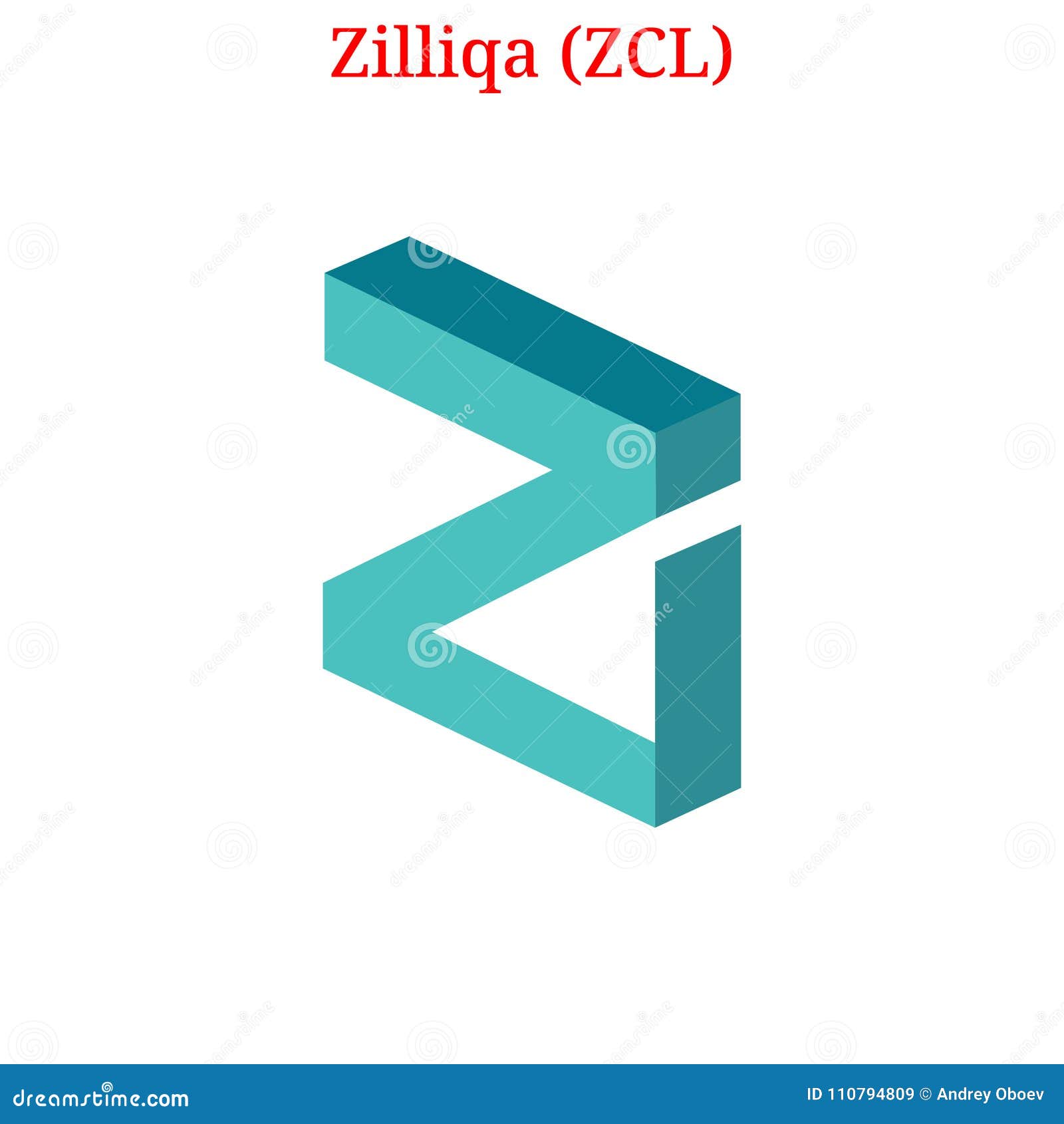 Logo De Zilliqa ZIL De Vecteur Illustration de Vecteur - Illustration ...