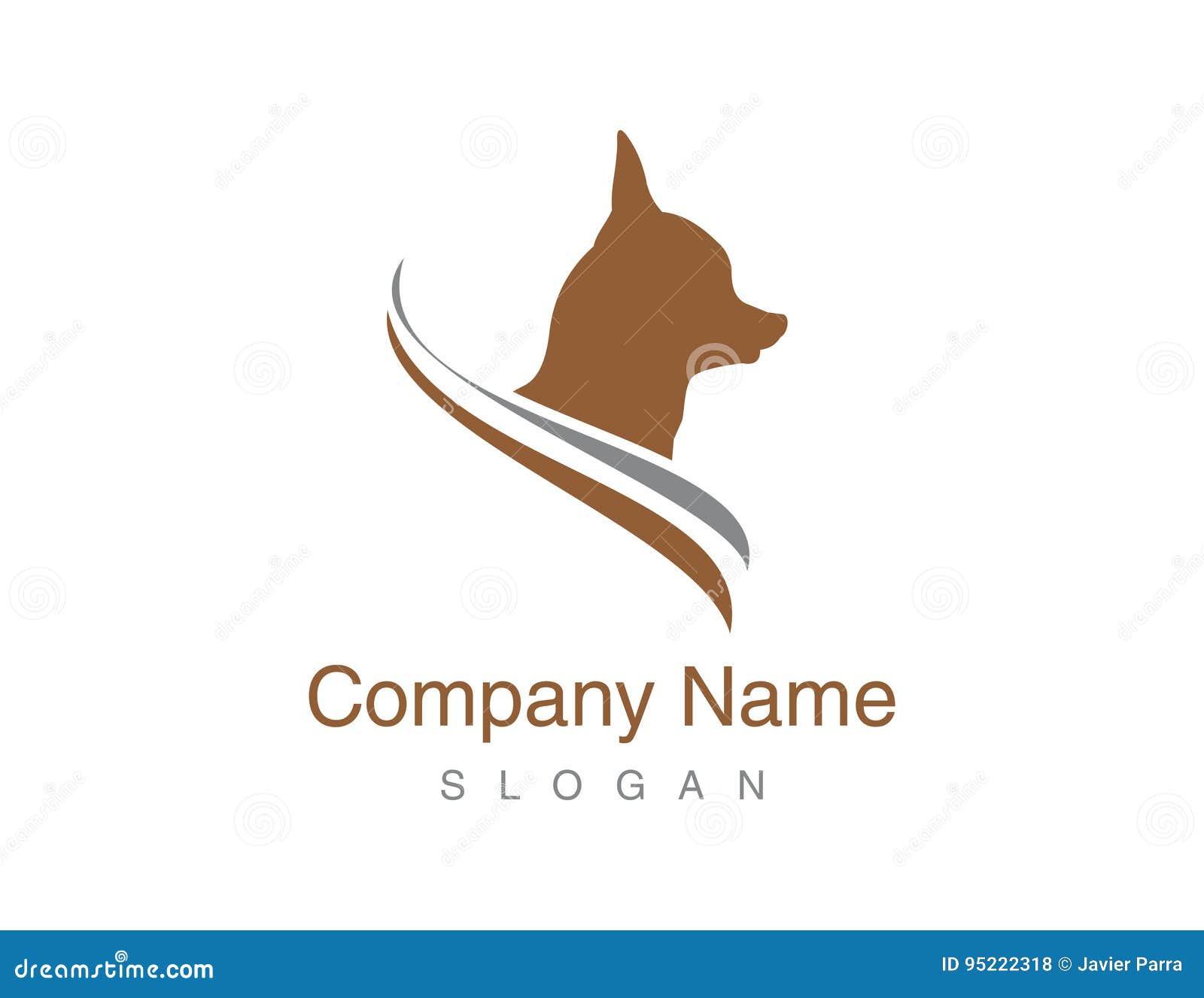 Logo Del Cane Della Chihuahua Illustrazione di Stock - Illustrazione di ...
