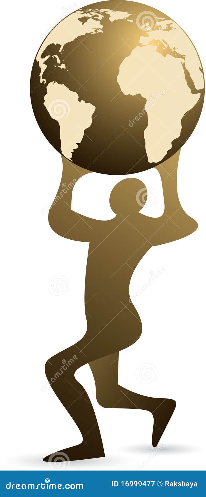 Logo del globo humano stock de ilustración. Ilustración de graphic ...