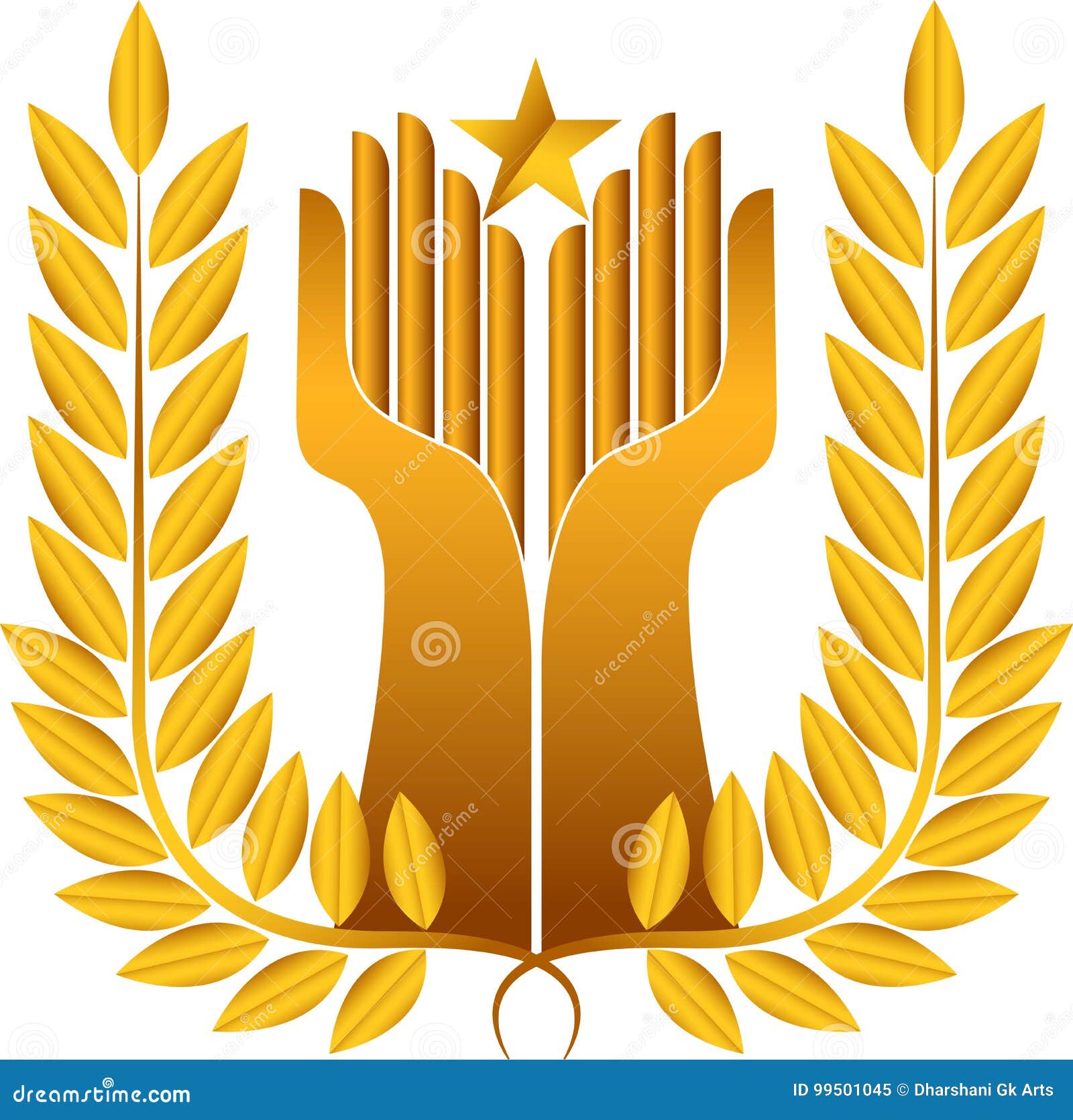 Logo Del Vincitore Del Premio Illustrazione di Stock - Illustrazione di ...