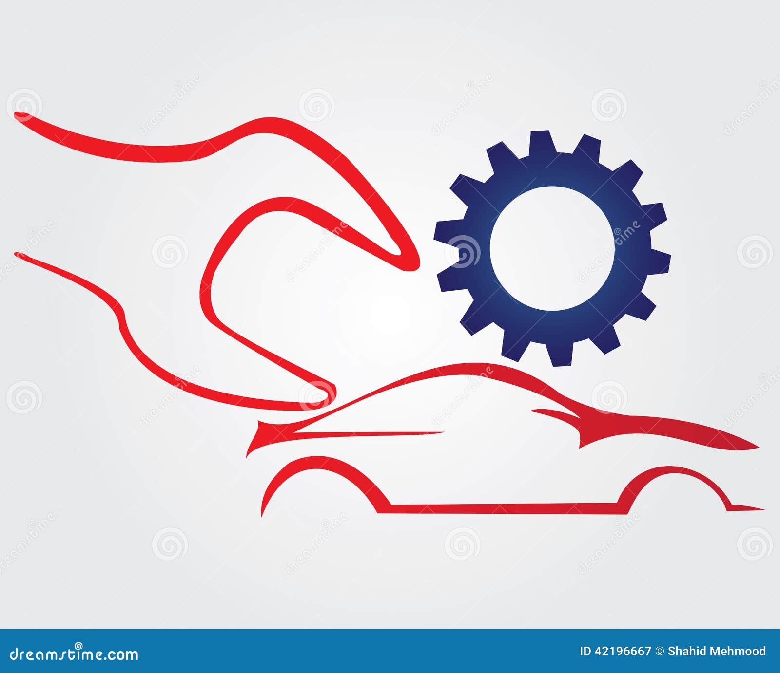 Logo dell'officina illustrazione vettoriale. Illustrazione di ...