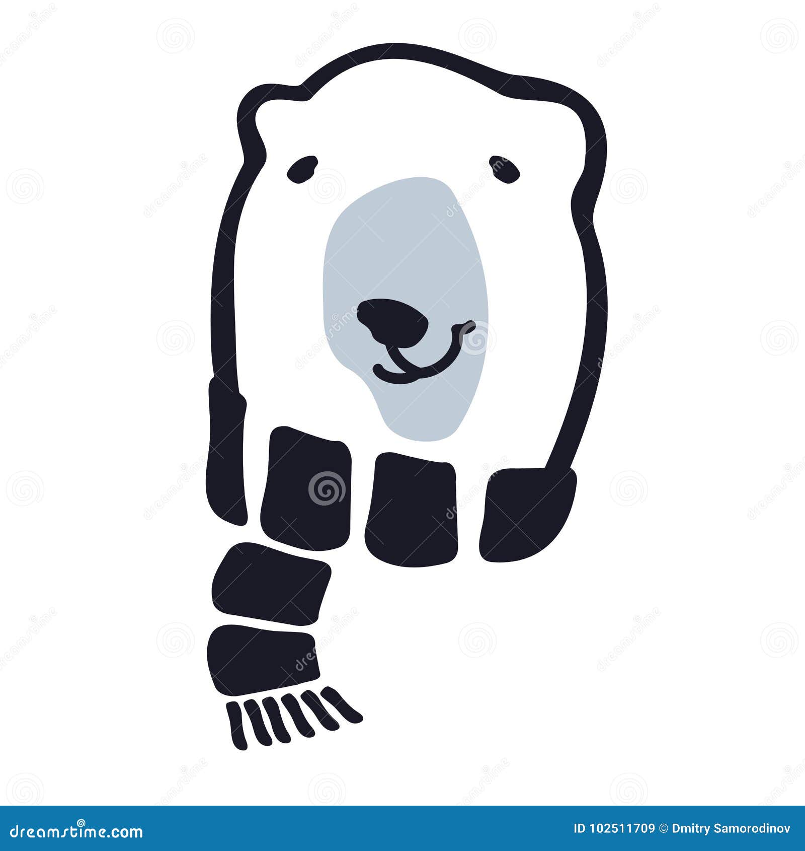 Logo dell'orso polare illustrazione di stock. Illustrazione di ...